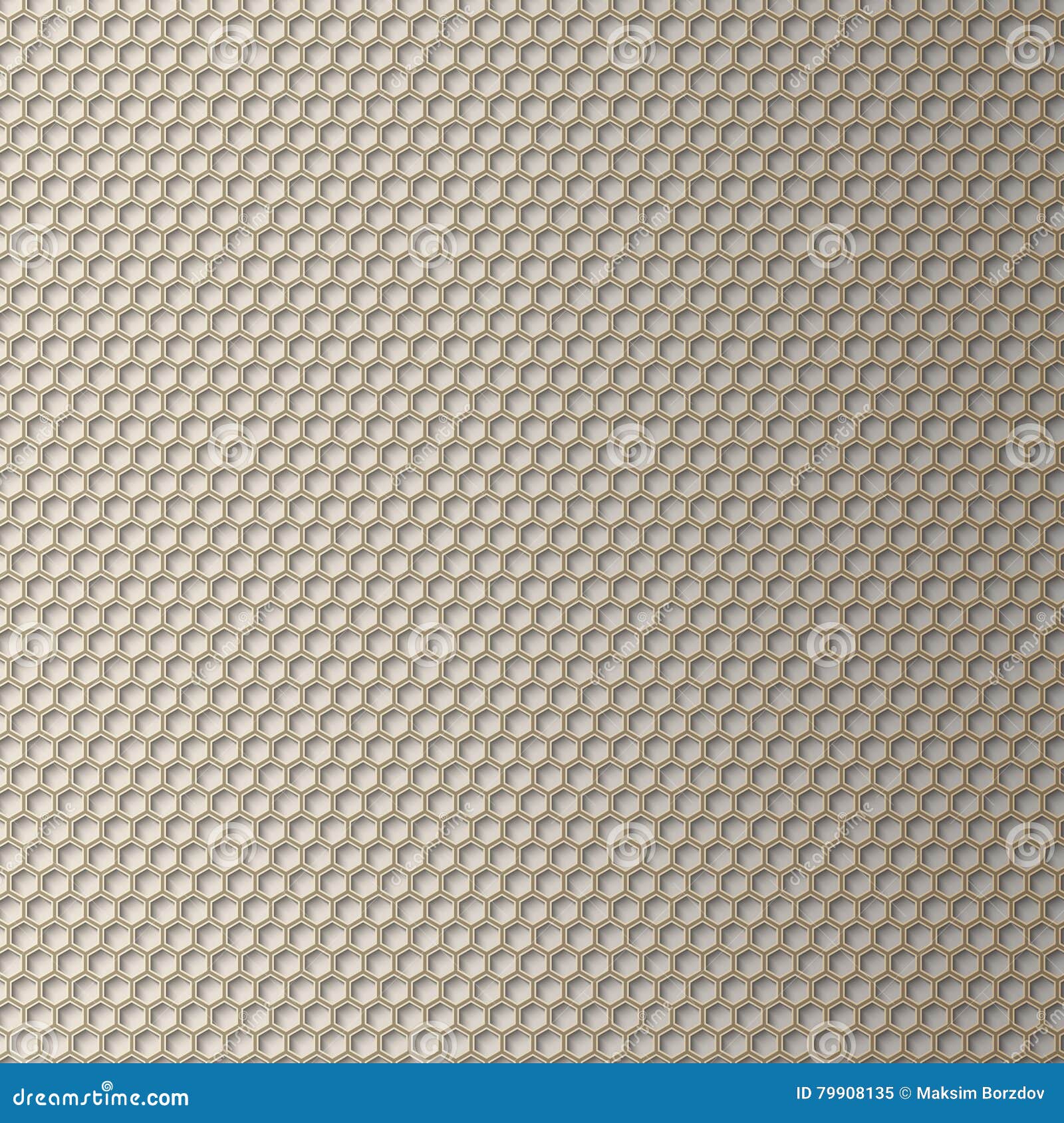 Vector Illustration of Geometric Pattern of Hexagons Stock Vector ...