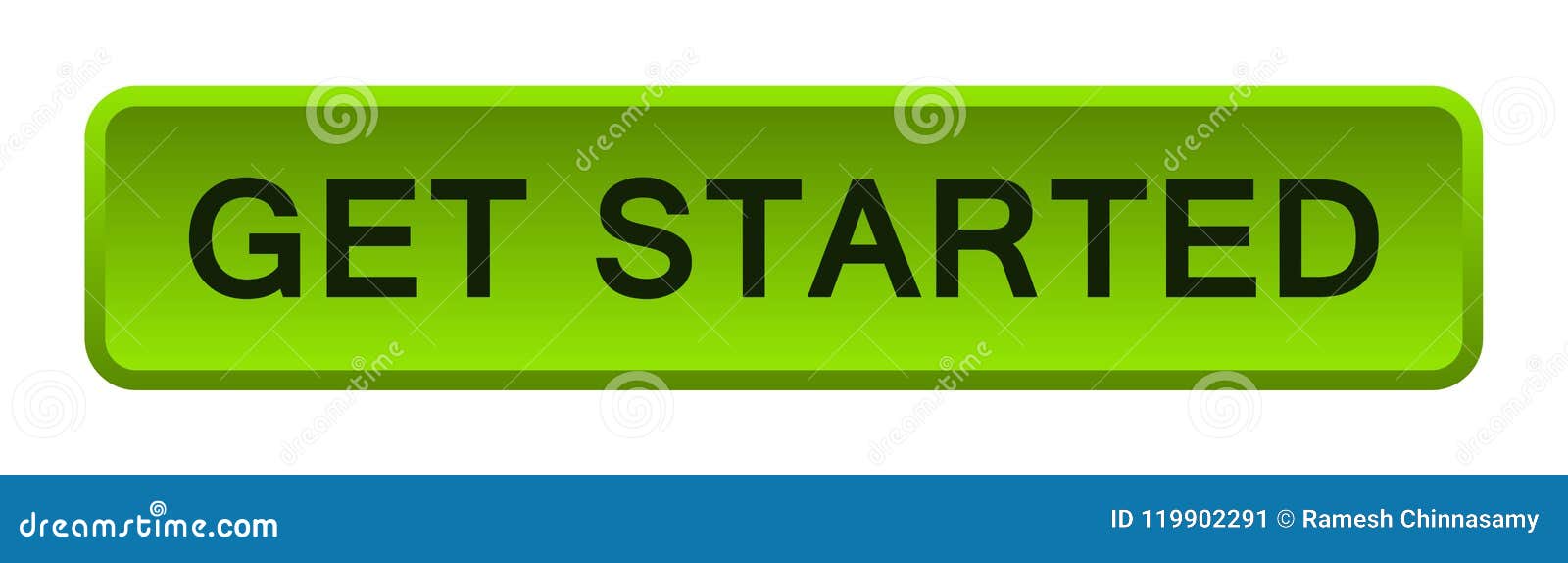 Get started button stock vector. Illustration of background - 119902291