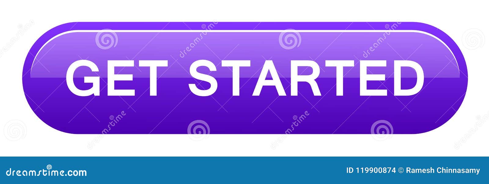 Get started button stock vector. Illustration of communication - 119900874