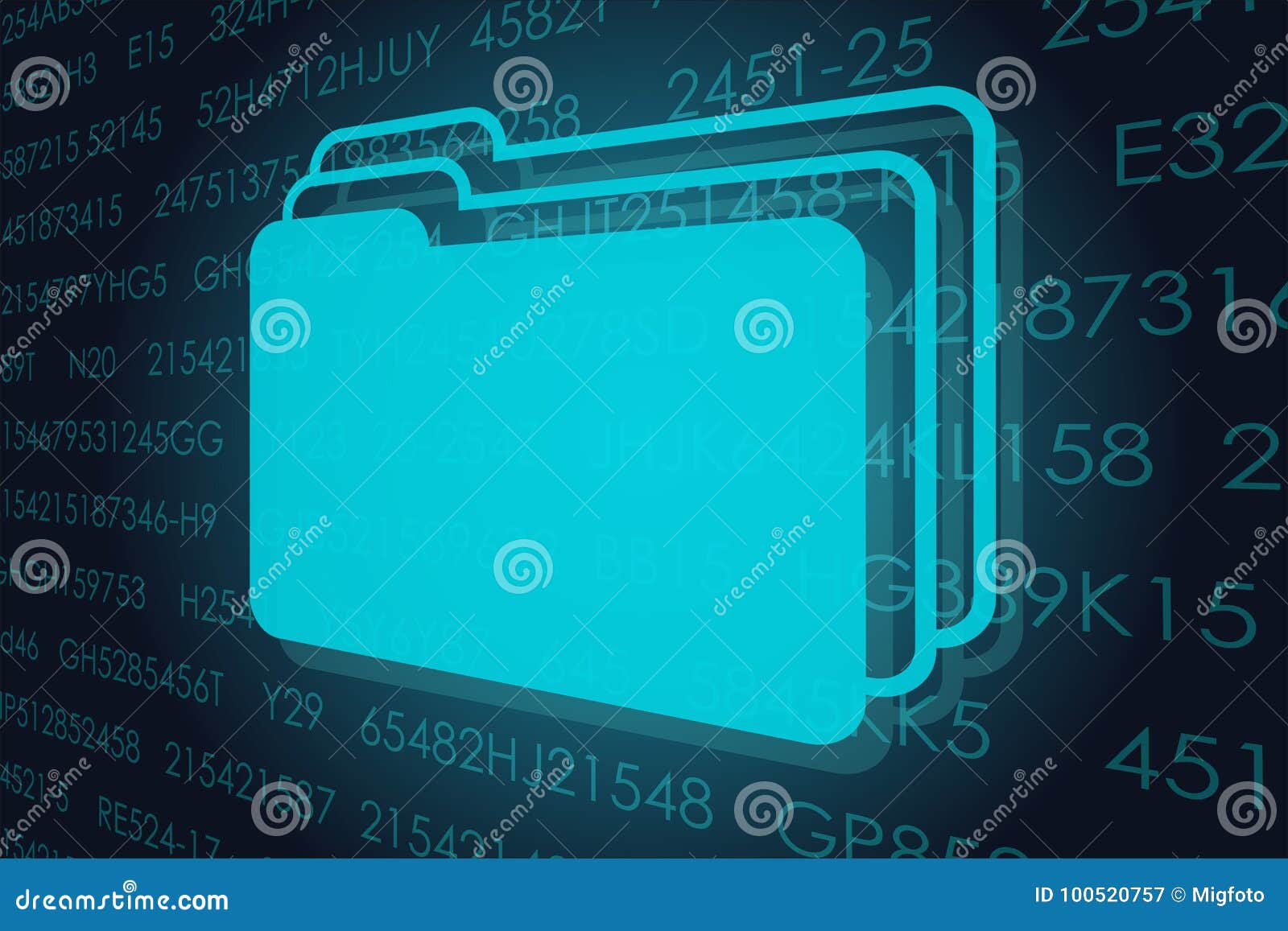 Business and Digital Technologies Illustration. Stock Vector ...