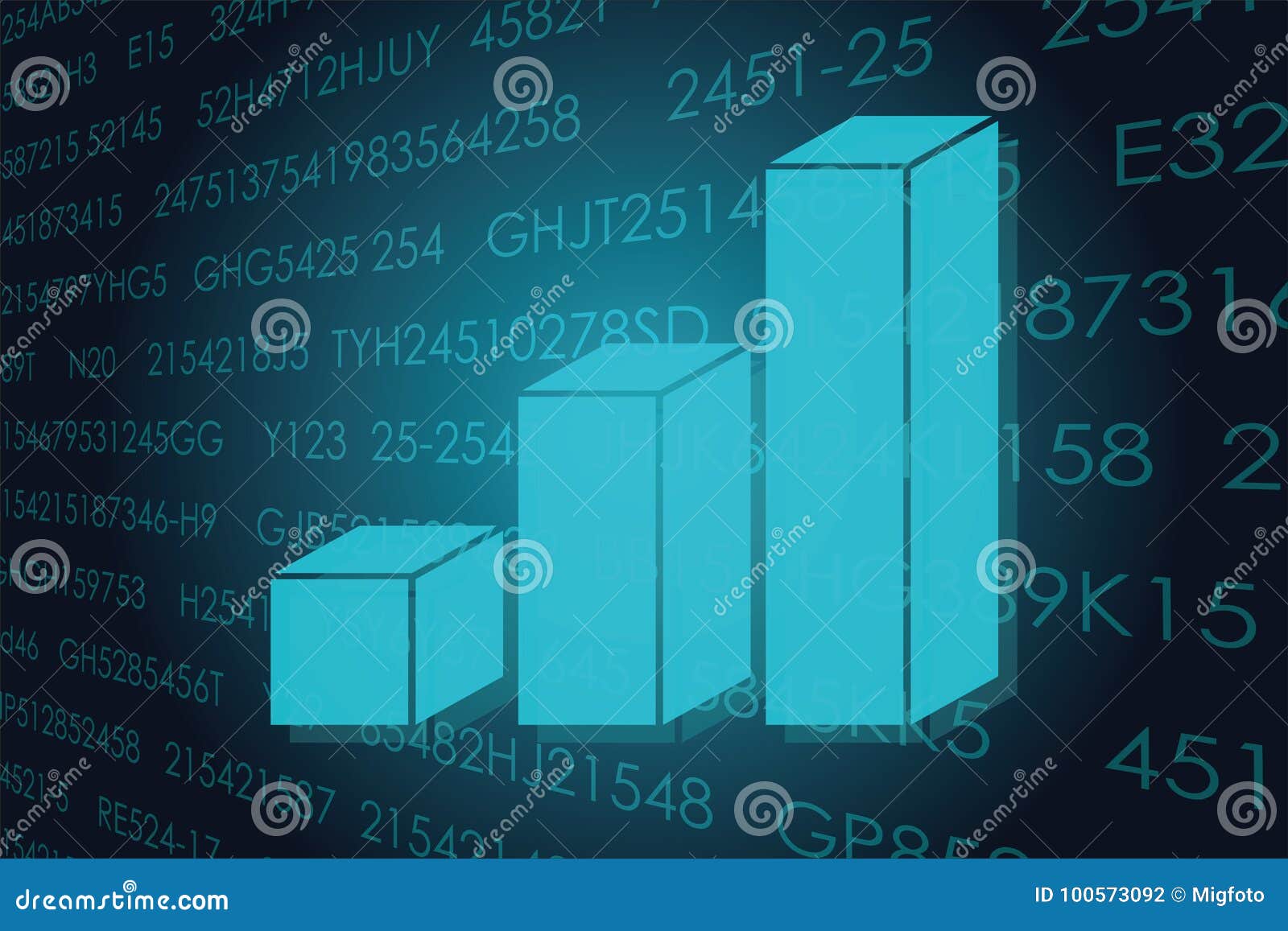 Business and Digital Technologies Illustration. Stock Vector ...