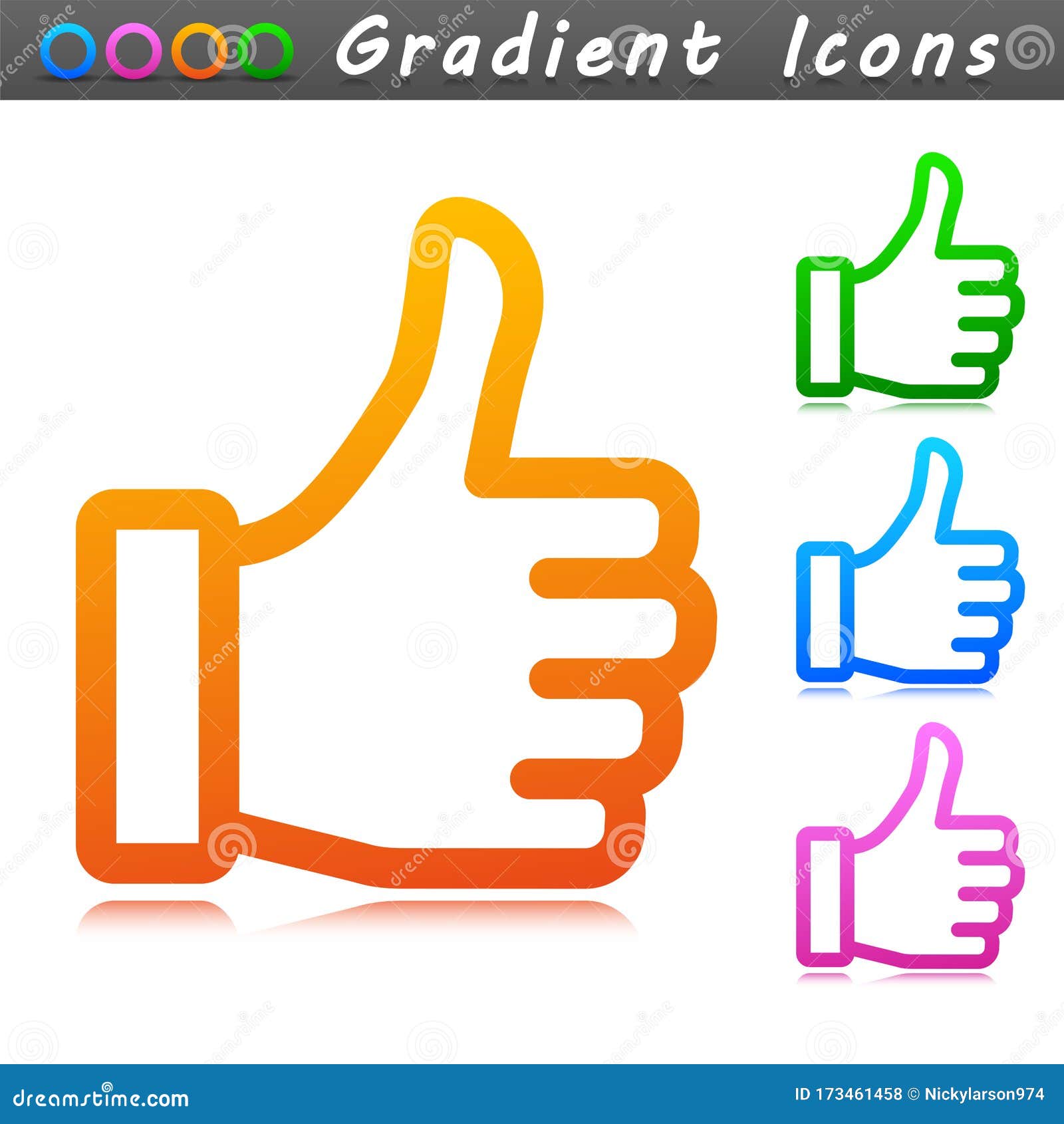 Vector Good Symbol Icon Design Stock Vector - Illustration of media ...