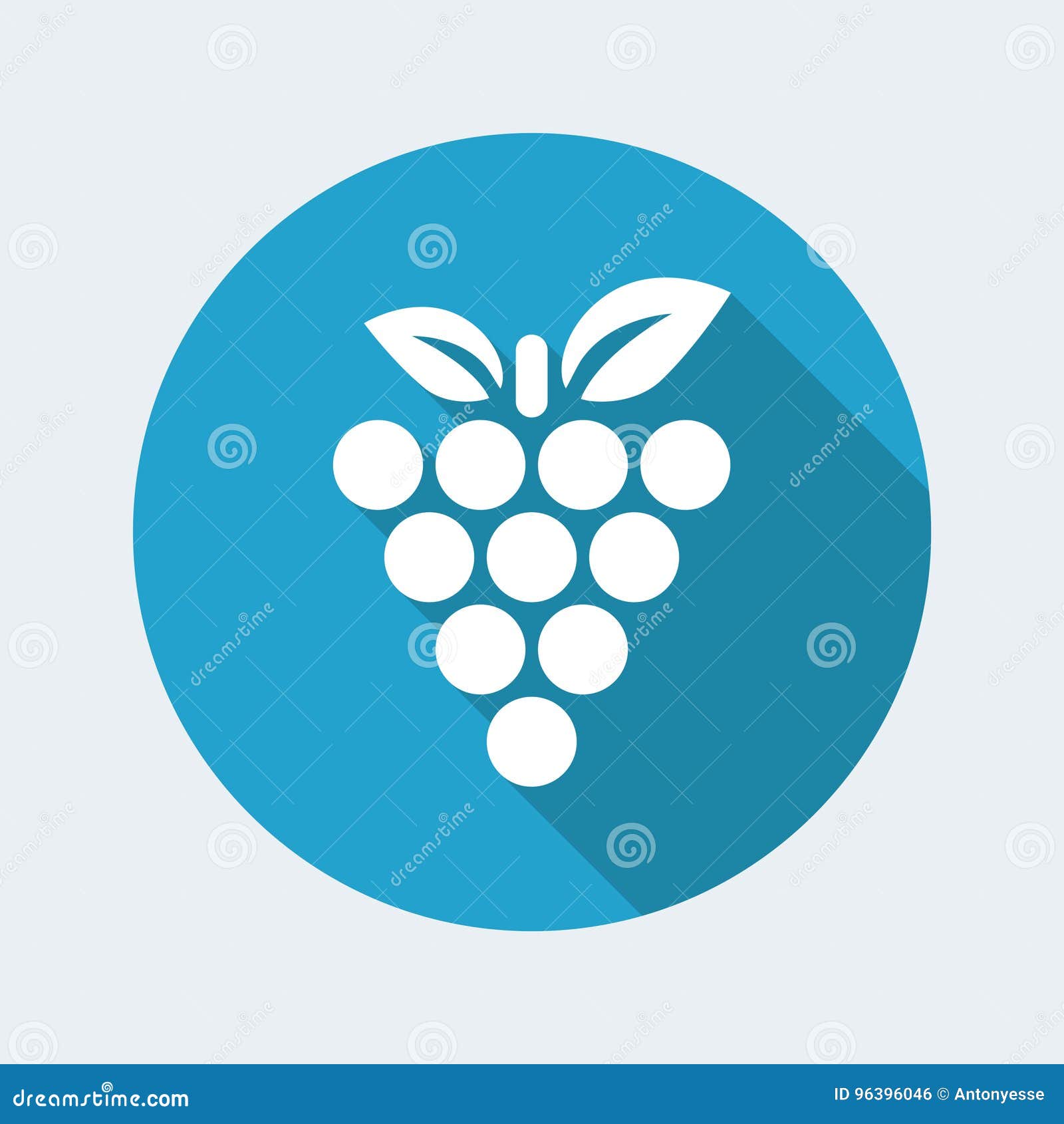 Grape icon stock illustration. Illustration of icon, symbol - 96396046