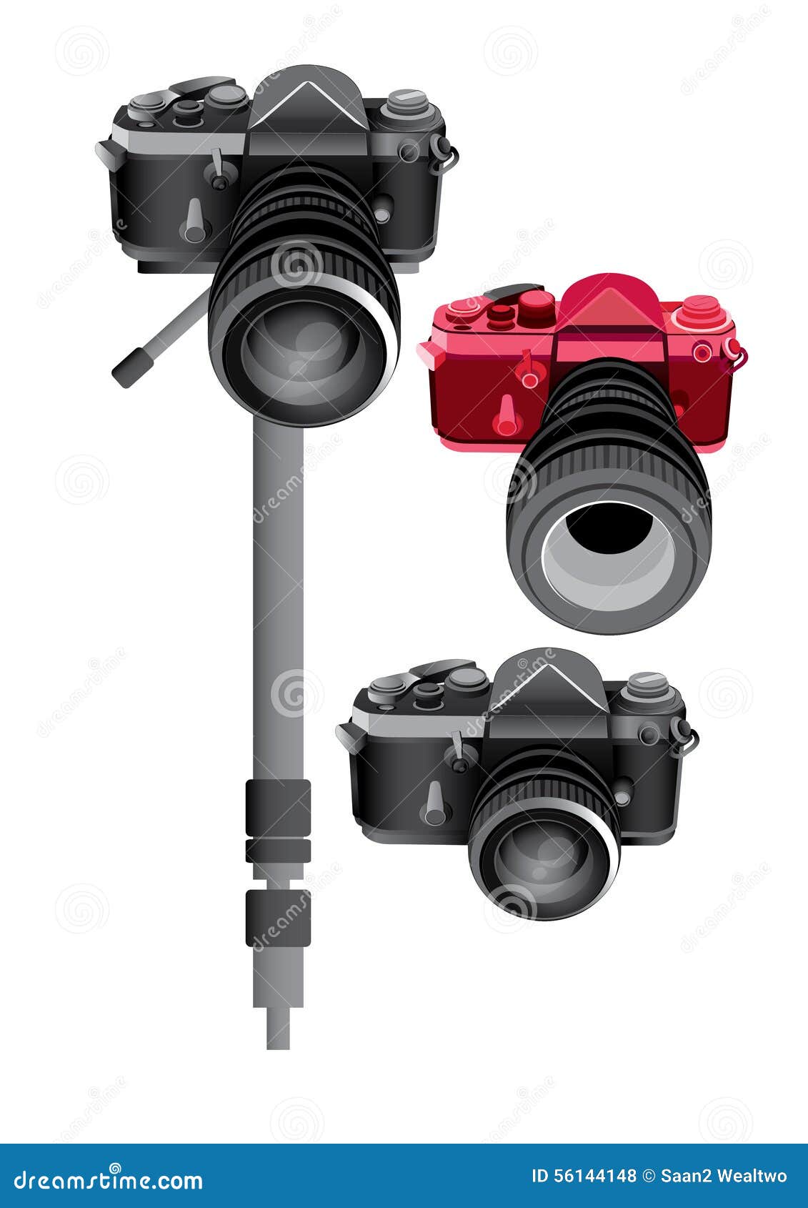 Vector Illustration Graphic Camera Stock Vector - Illustration of ...