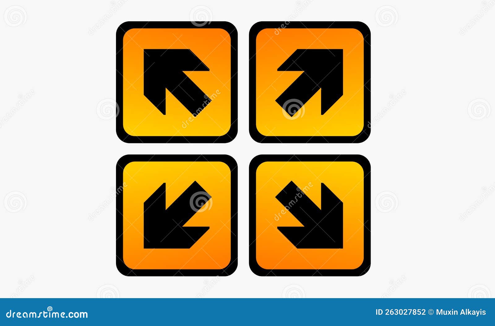 Vector Illustration Graphic of 4 Direction Icon. Stock Vector ...