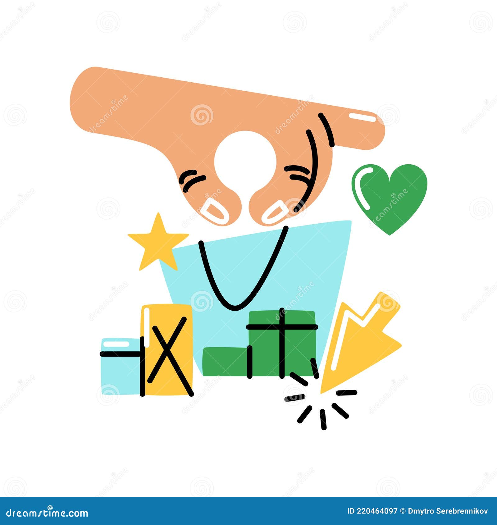 Save To Collection. Vector Icon in Bold Line Style Stock Vector ...