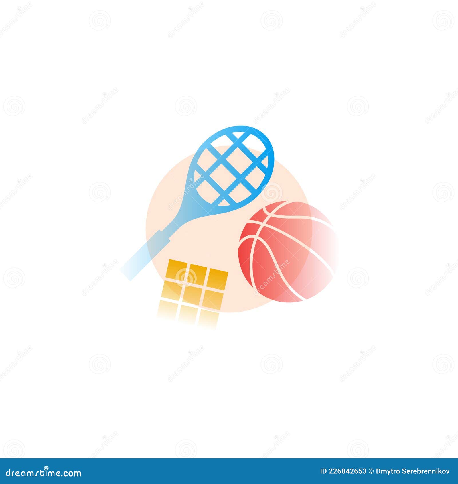 Sport and Hobbies. Vector Icon in Gradient Style Stock Vector ...