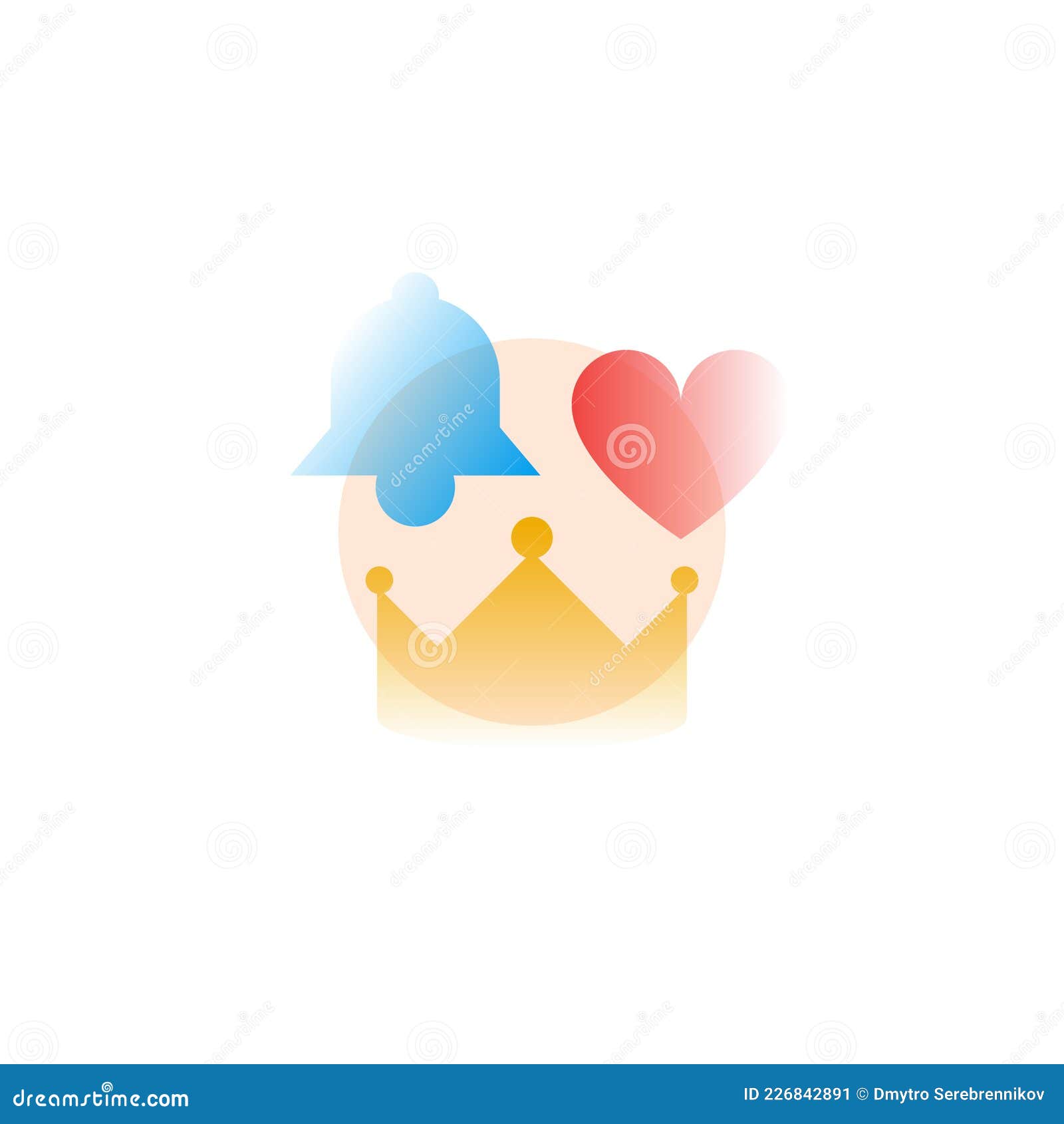 Subscribe. Vector Icon in Gradient Style. Editable Illustration Stock ...