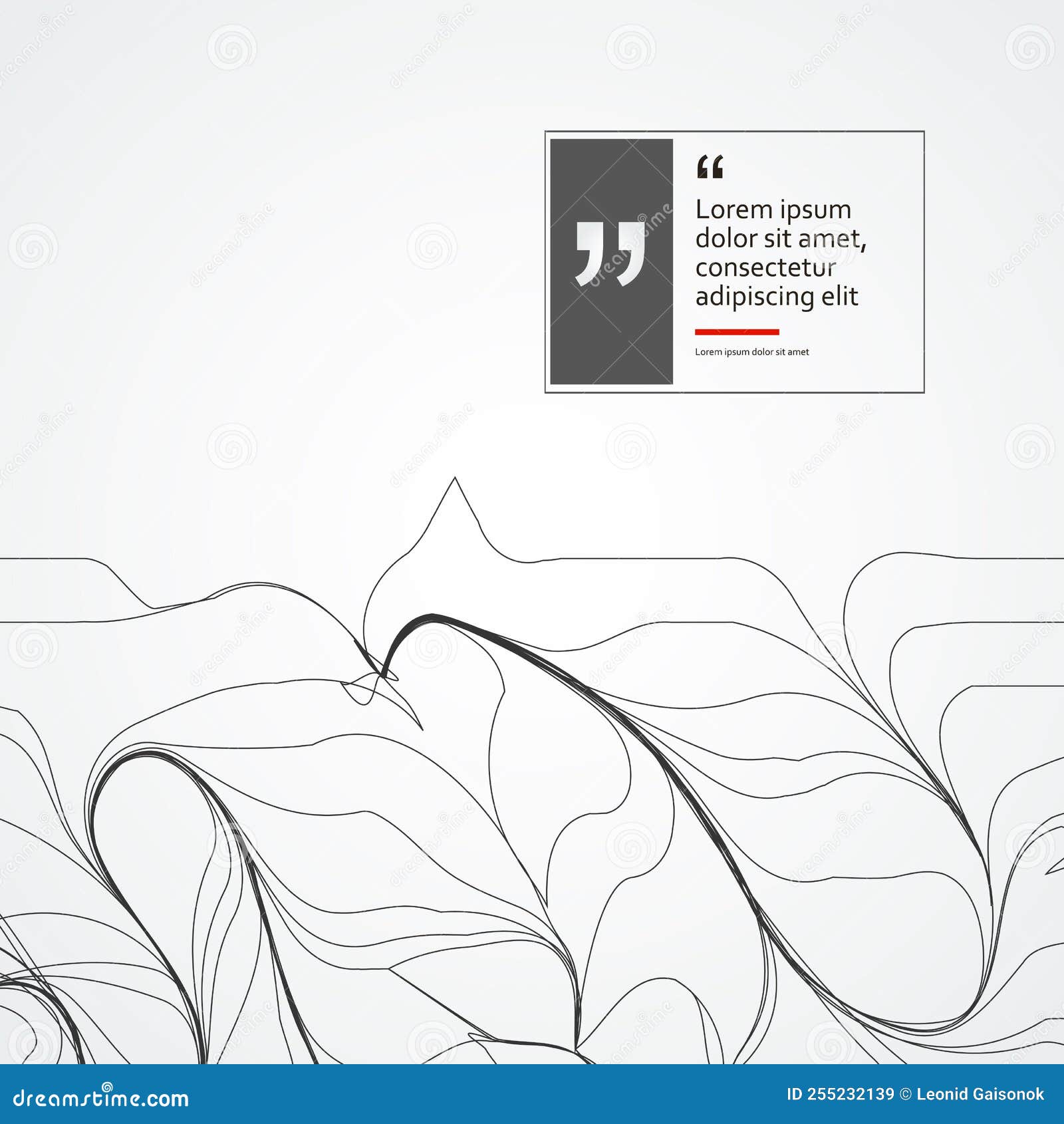 Vector Illustration with Gray Pattern Lines. Abstract Background Stock ...