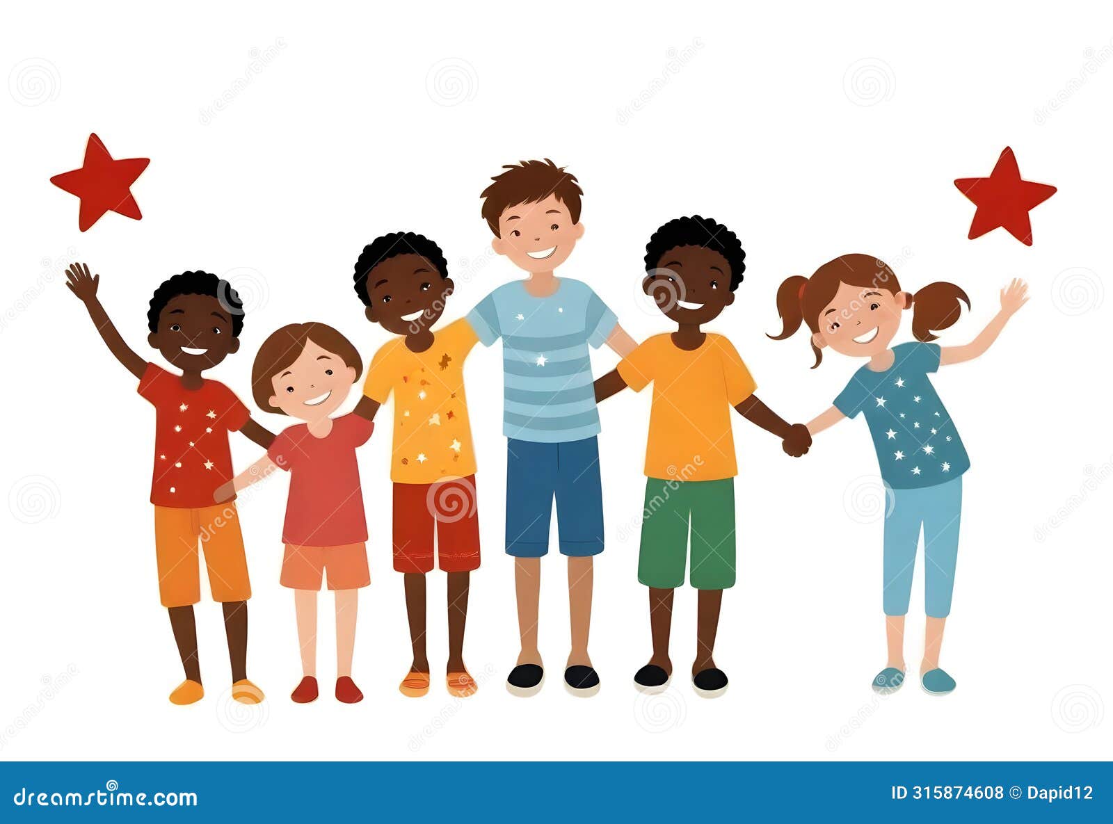 A Group Of Children Huddle Around A Large Interactive Map Pointing Out ...