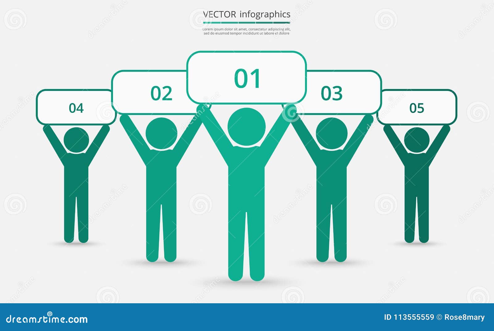 Vector Illustration of Group of People. Stock Vector - Illustration of ...