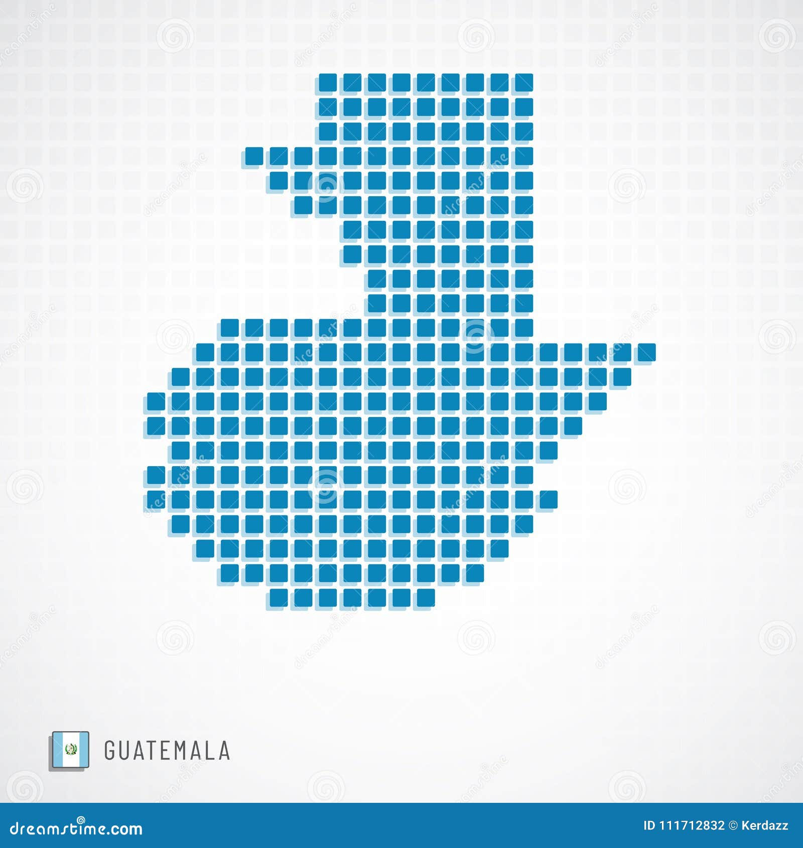 Guatemala Map and Flag Icon Stock Vector - Illustration of geography ...