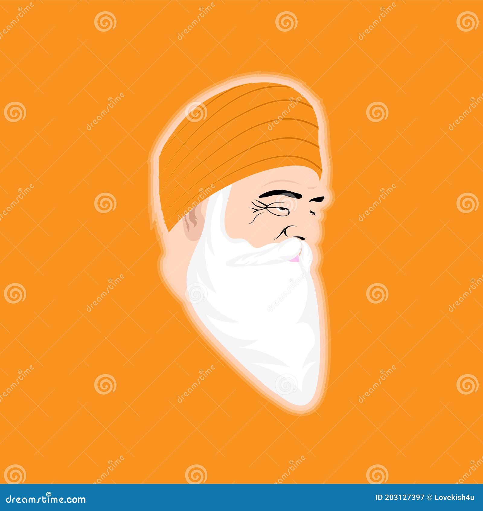 Vector Illustration For Guru Nanak Jayanti The Birth Anniversary Of ...