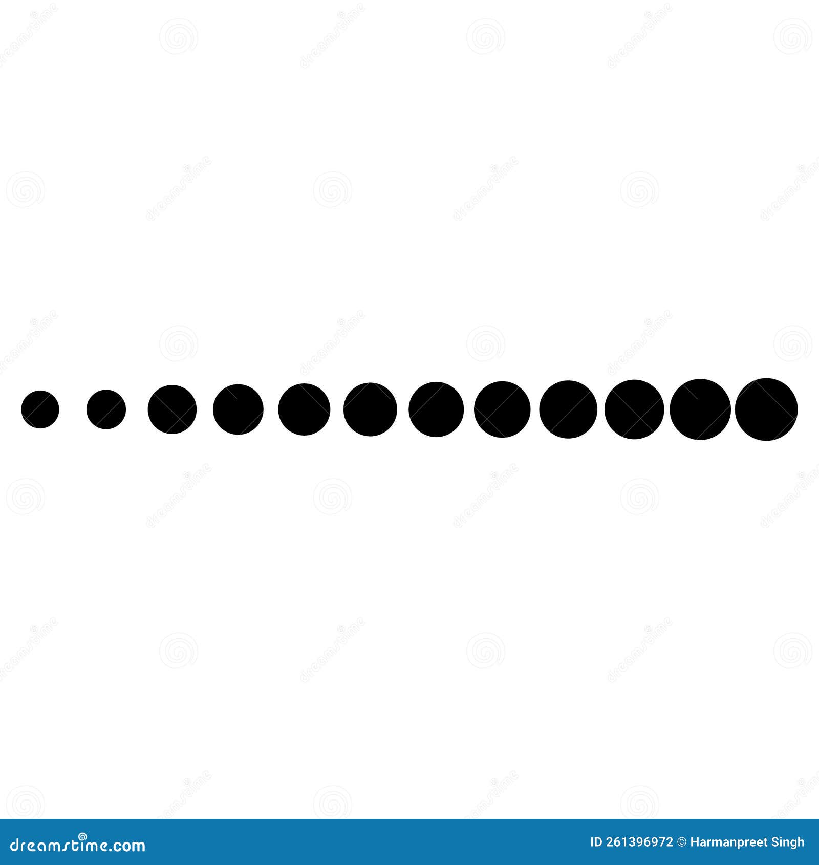 . Vector Illustration.Halftone Gradient. Dotted Gradient, Smooth Dots ...