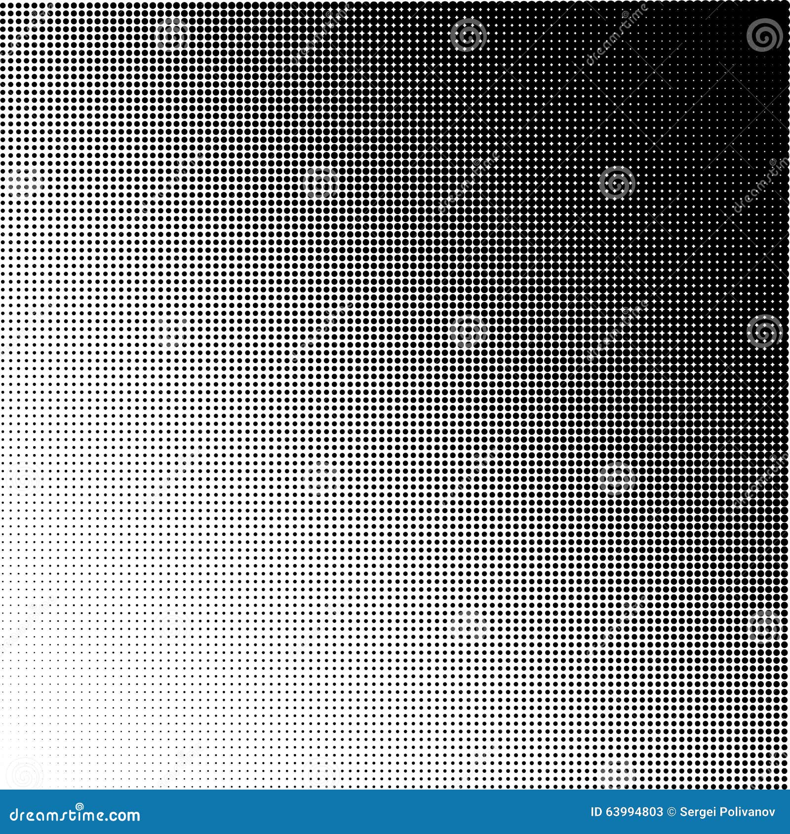 Vector Illustration of a Halftone Pattern Stock Vector - Illustration ...