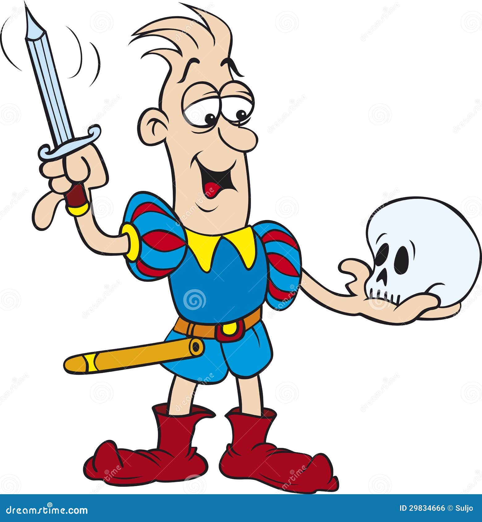 Hamlet Speach Cutout stock vector. Illustration of drawing - 29834666