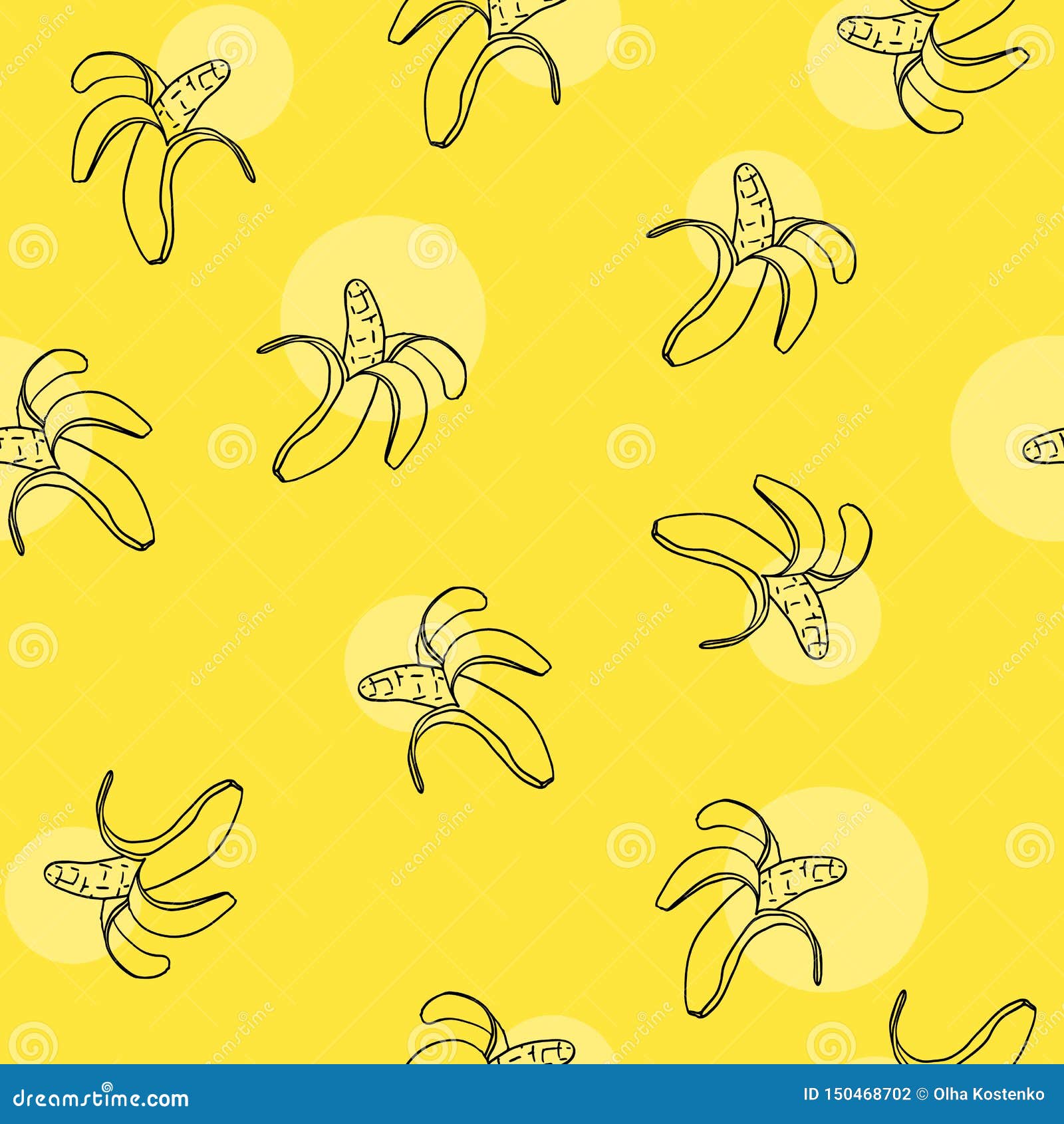 How To Draw Banana For Children. Step By Step Drawing Tutorial Vector ...