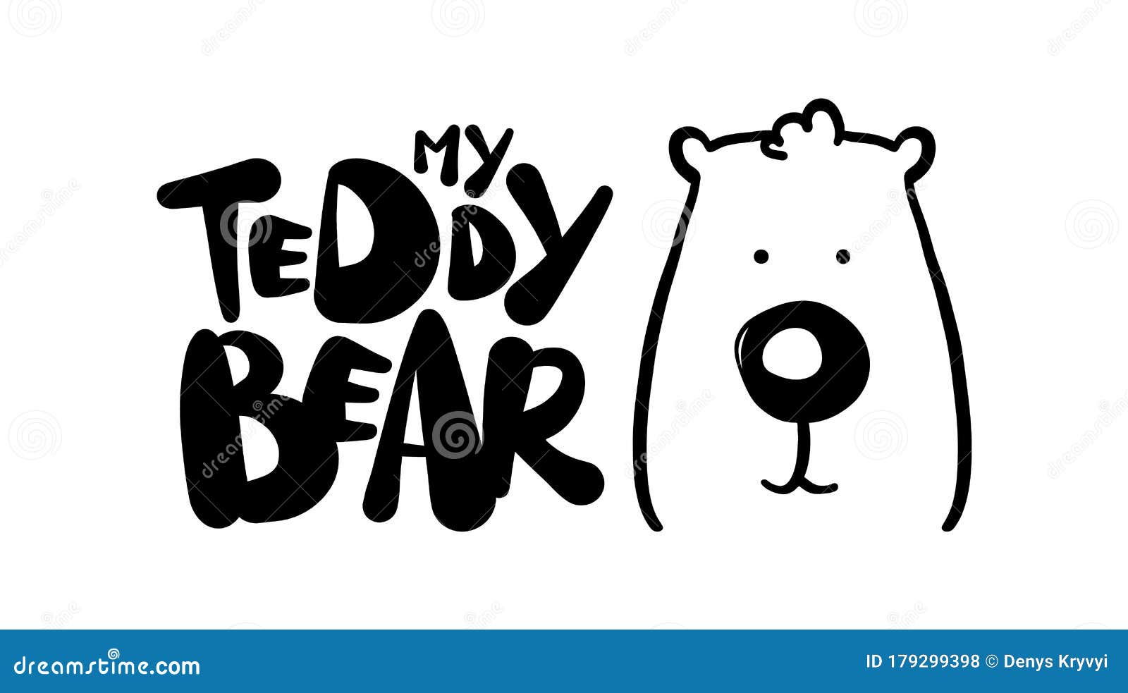 Sad Taddy Bear Cartoon Illustration Of A Bear Looking Sad Cute Chibi
