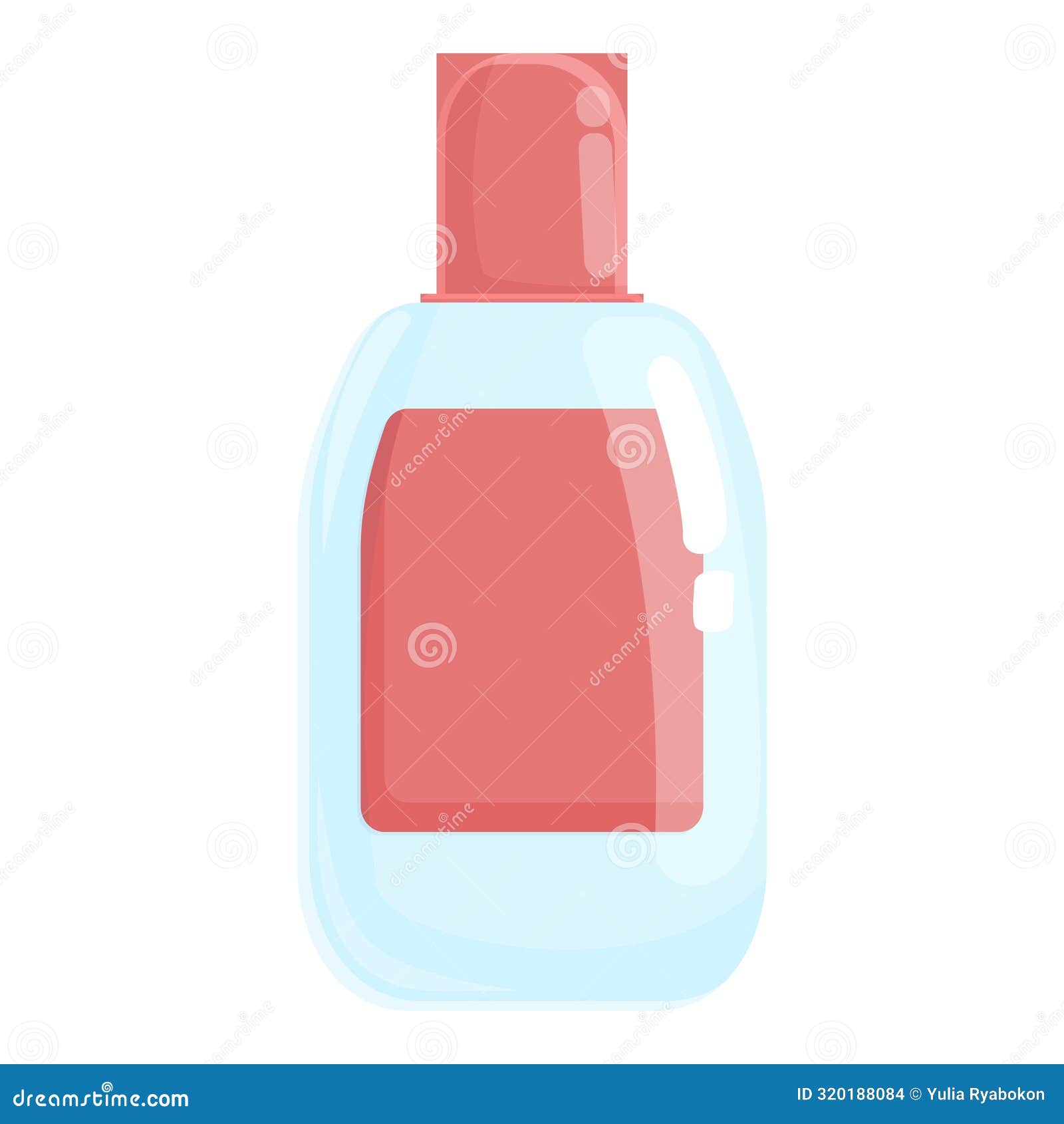 Vector Illustration of Hand Sanitizer Bottle Stock Vector ...
