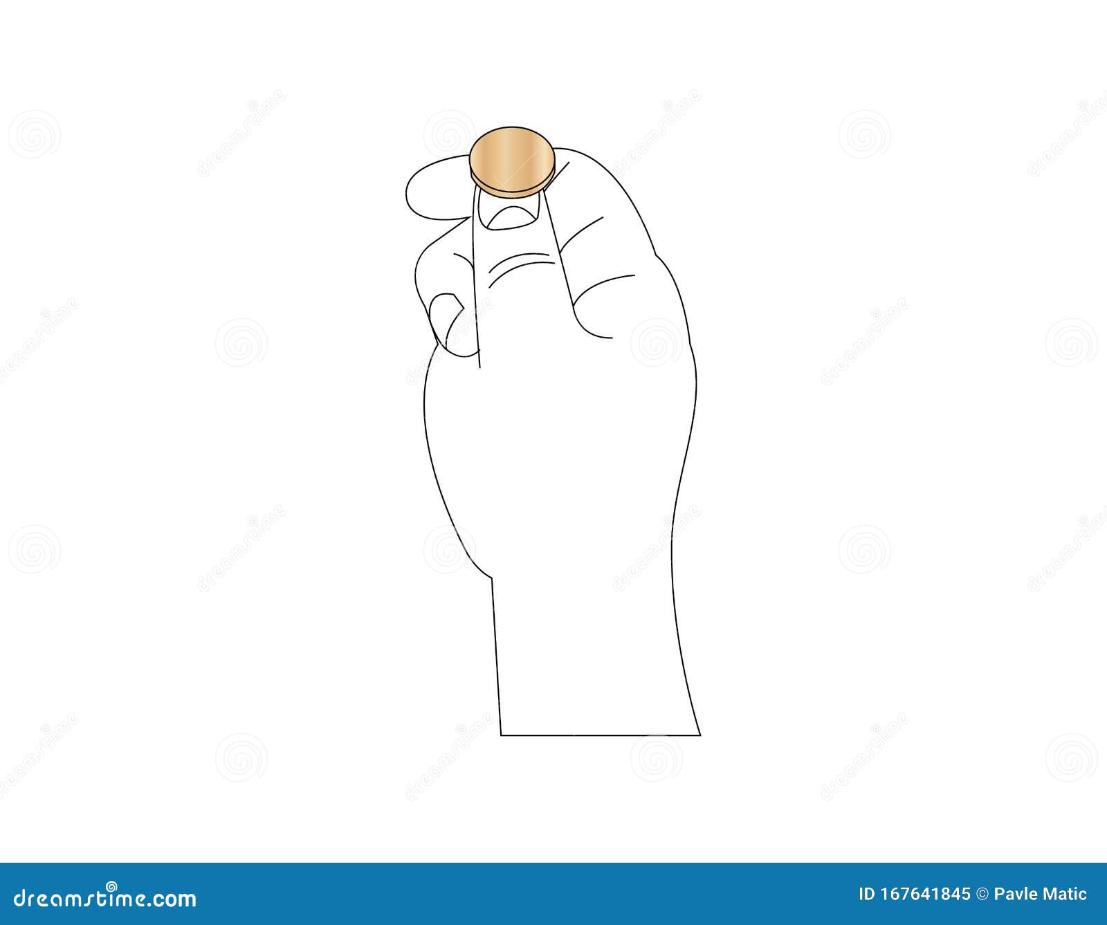Coin Toss Vector Illustration | CartoonDealer.com #21637194