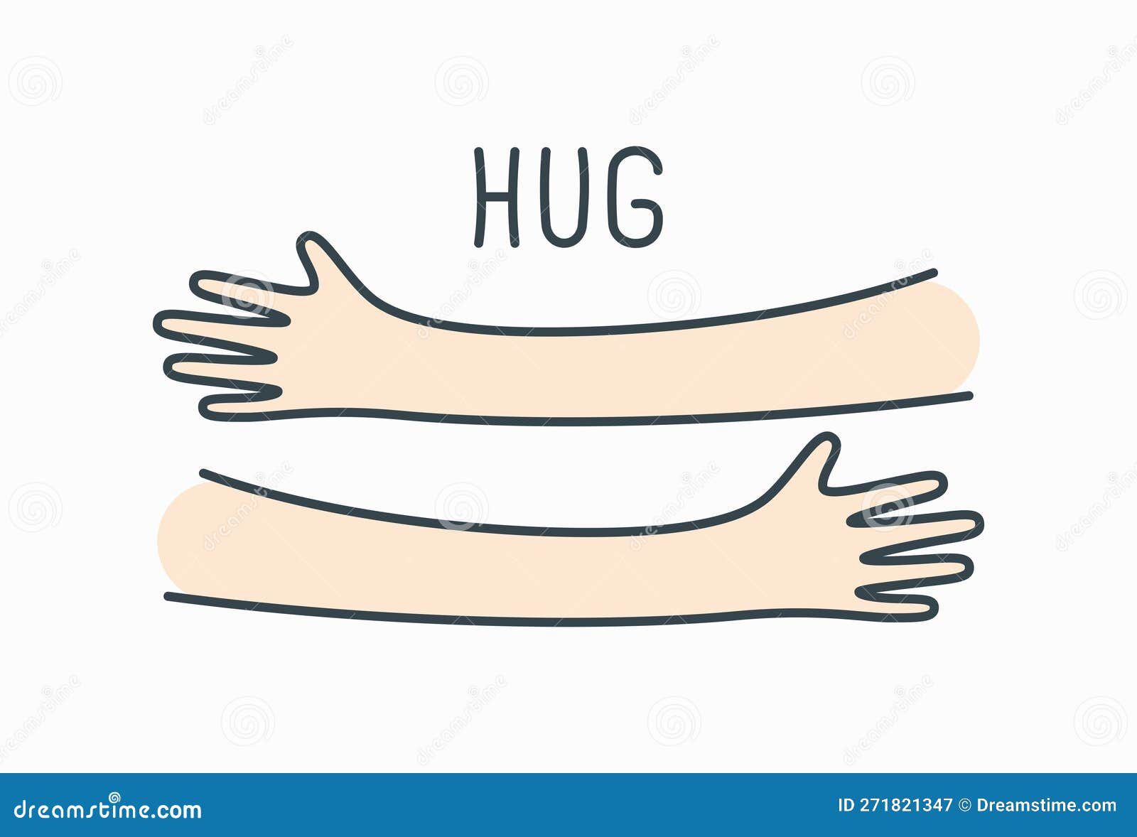 Vector illustration stock vector. Illustration of friendship - 271821347