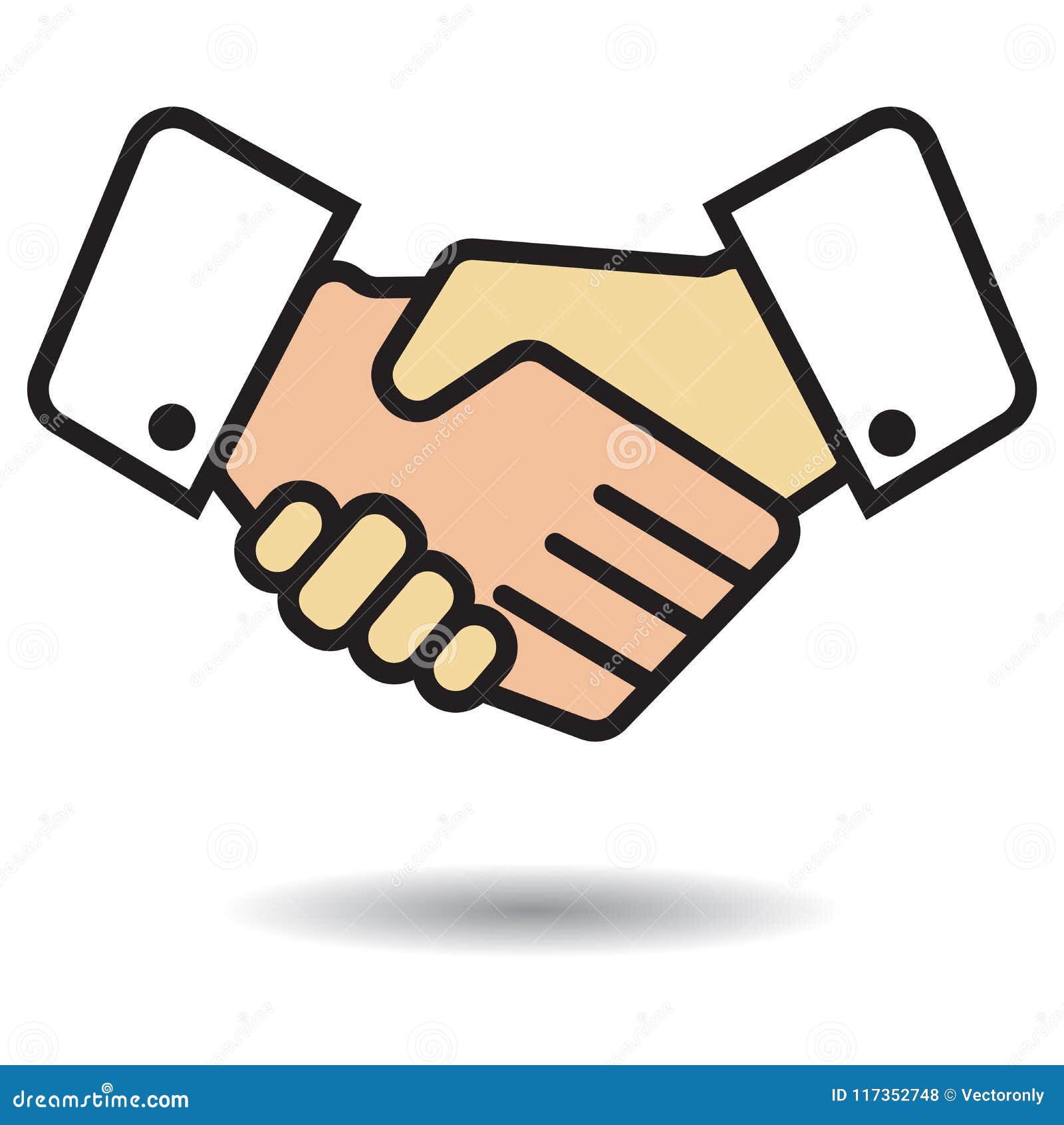 Team Hands Together Icon Set. Teamwork Symbol Vector Illustration ...