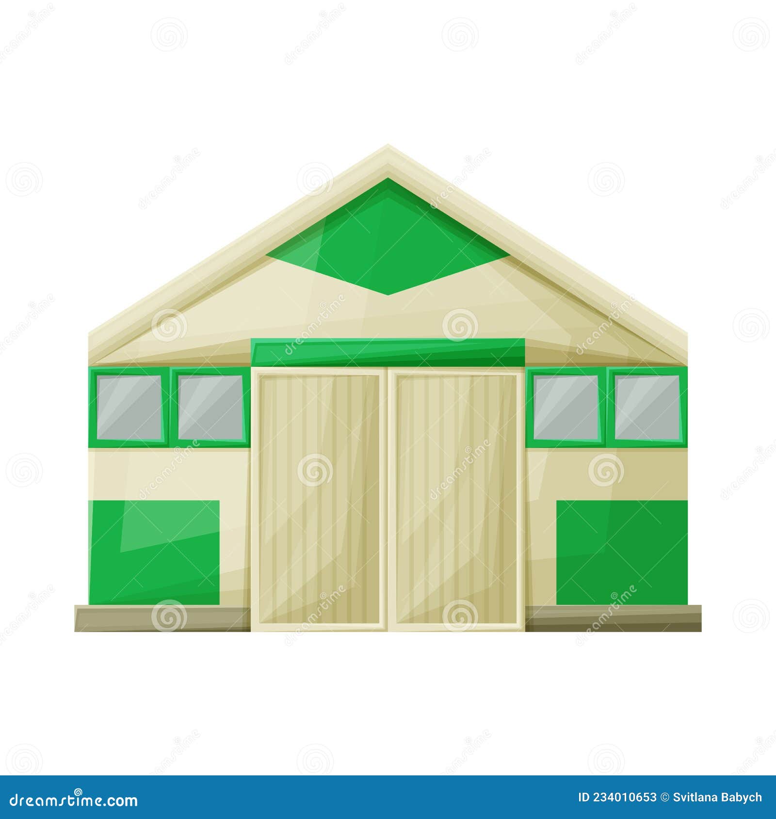 Depot Icon Of 3 Types. Isolated Vector Sign Symbol. | CartoonDealer.com ...