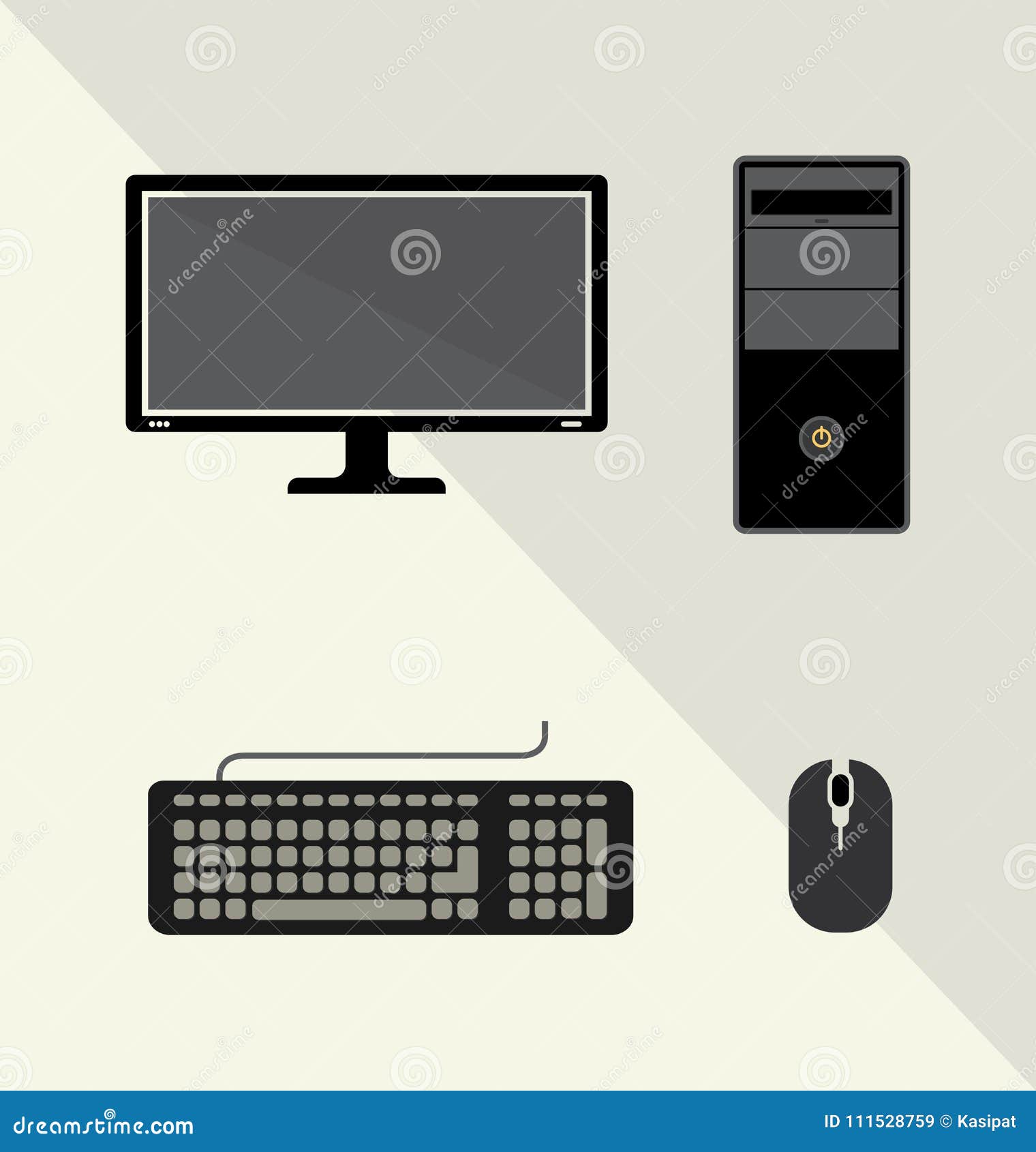 Technology computer stock illustration. Illustration of desktop - 111528759