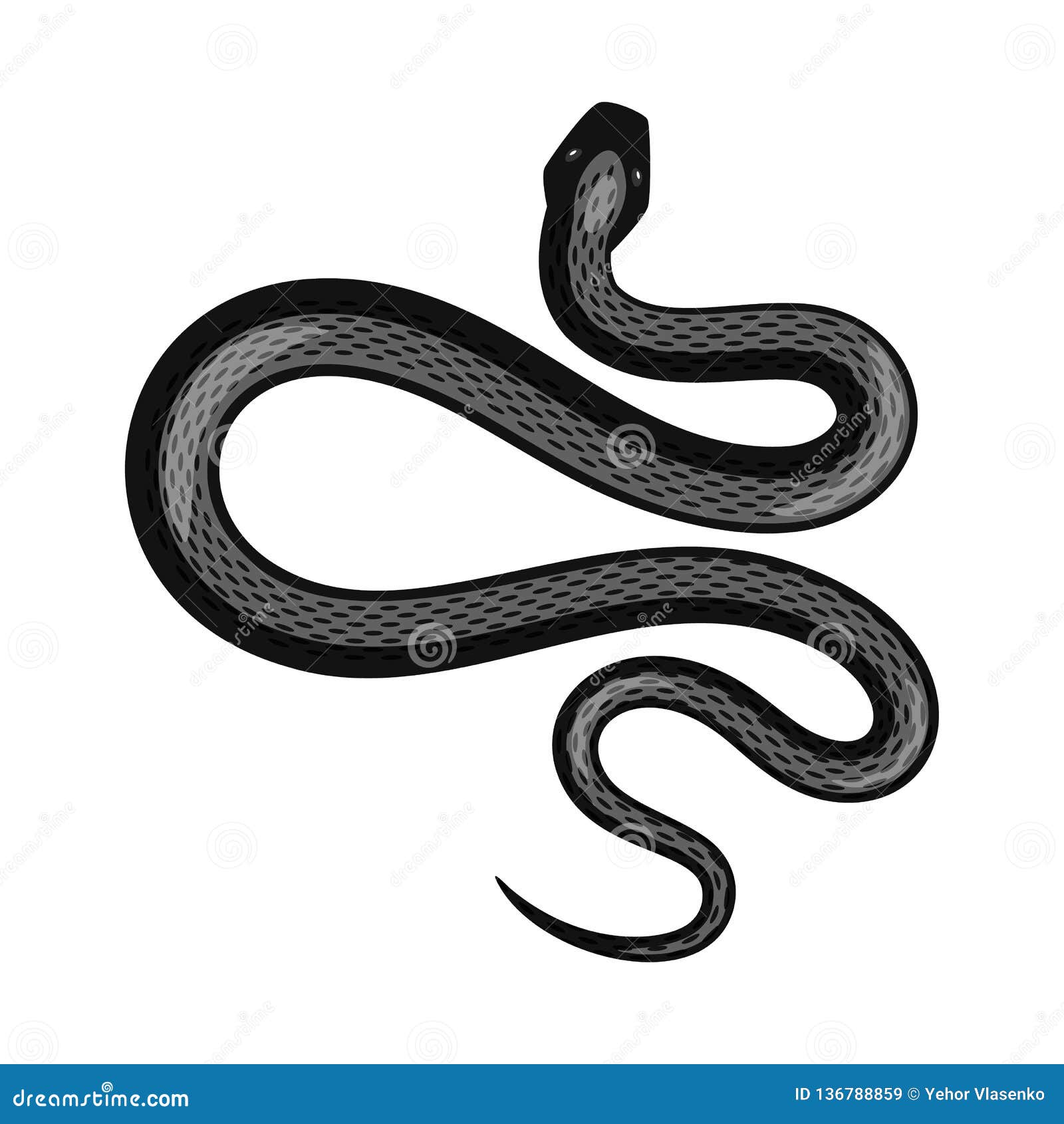 Vector Illustration of Harm and Bite Symbol. Set of Harm and Reptile ...