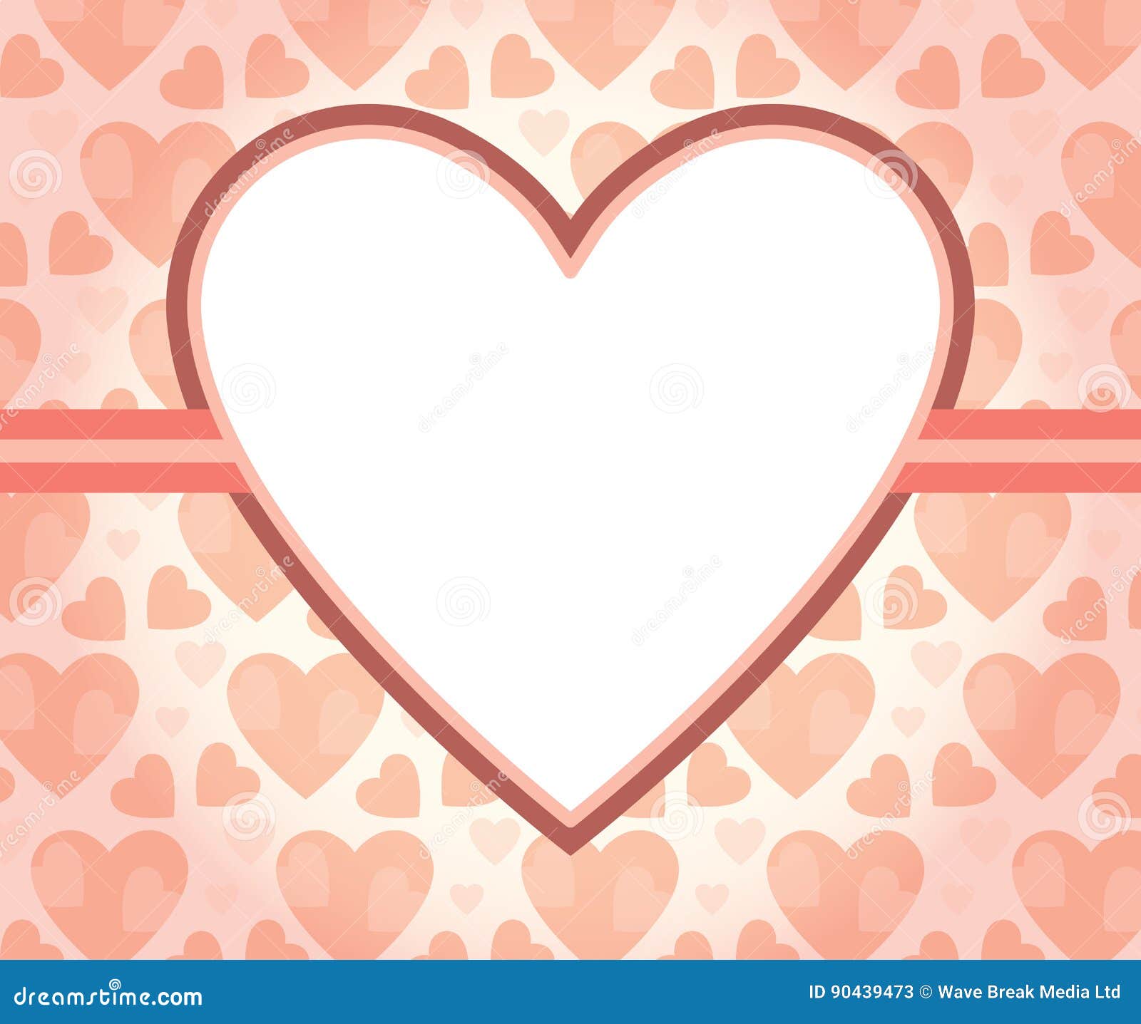 Vector Illustration of Heart Shape Stock Vector - Illustration of ...
