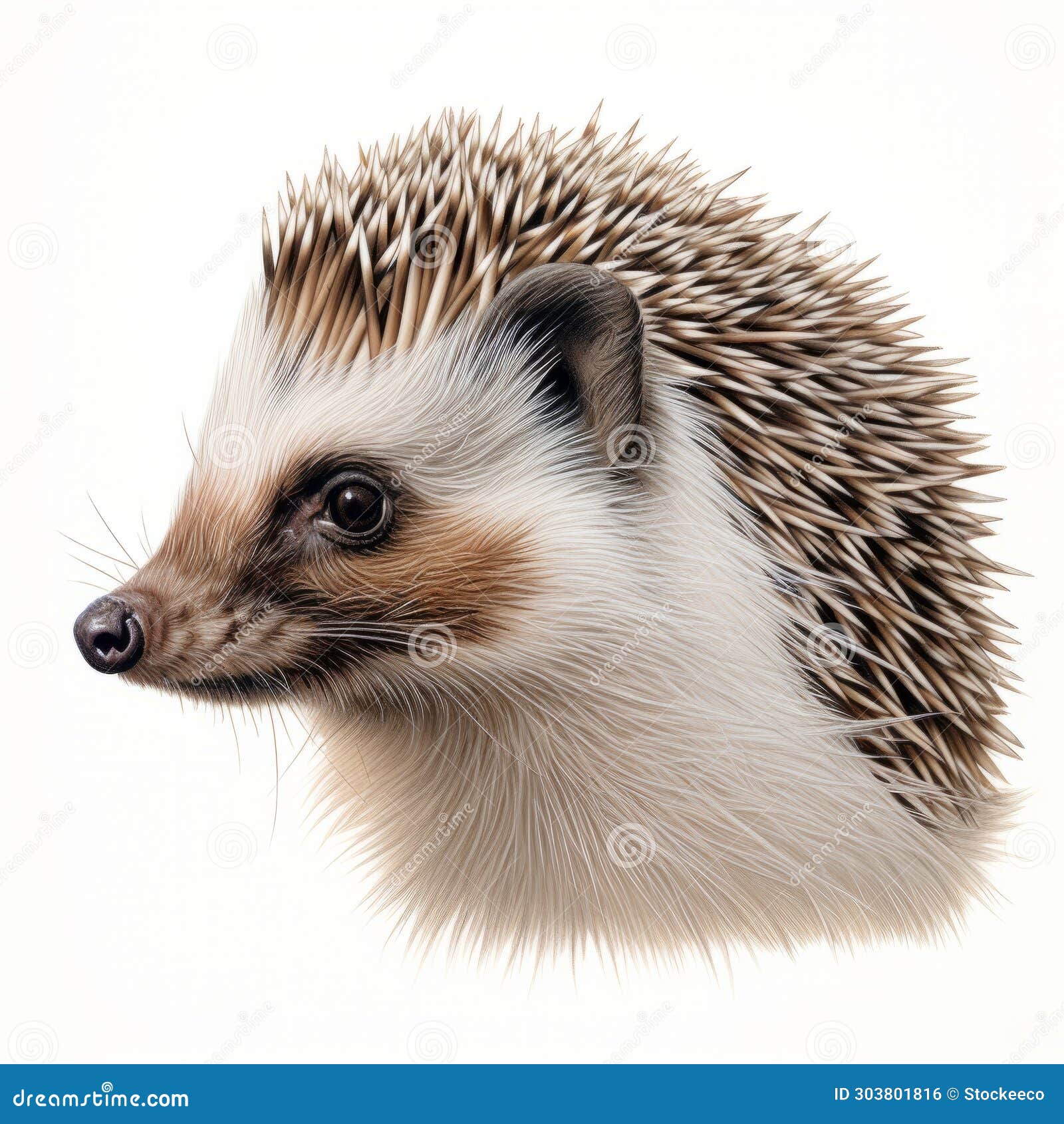 Realistic Hedgehog Photo In John Wilhelm Style - 32k Uhd Colorized ...