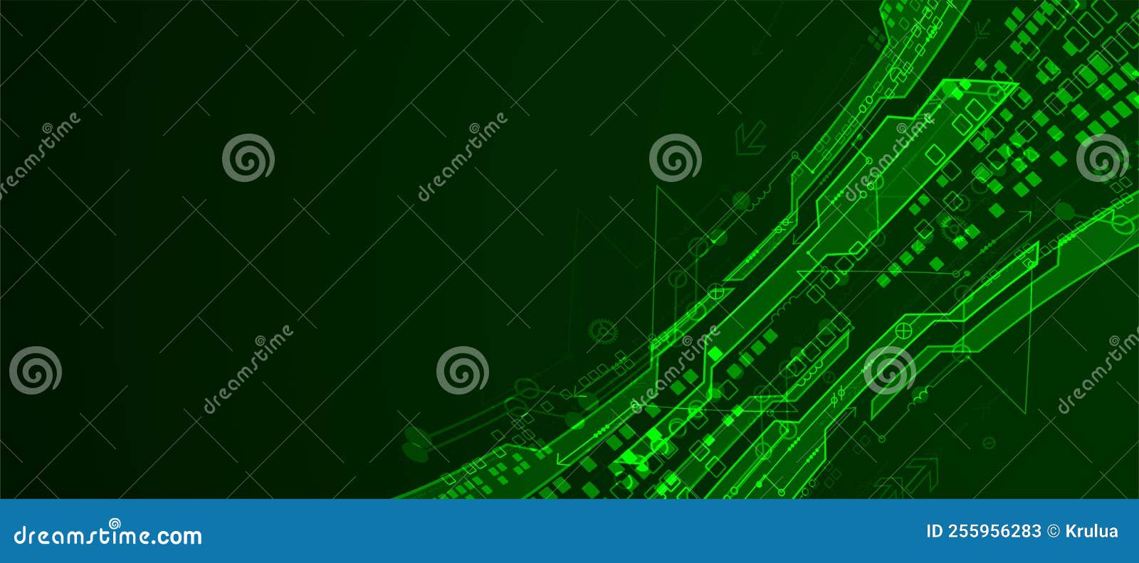 Hi-tech Digital Technology and Engineering Background Stock Vector ...