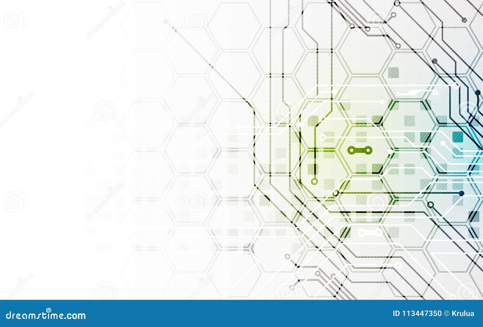 Vector Illustration, Hi-tech Digital Technology and Engineering Stock ...