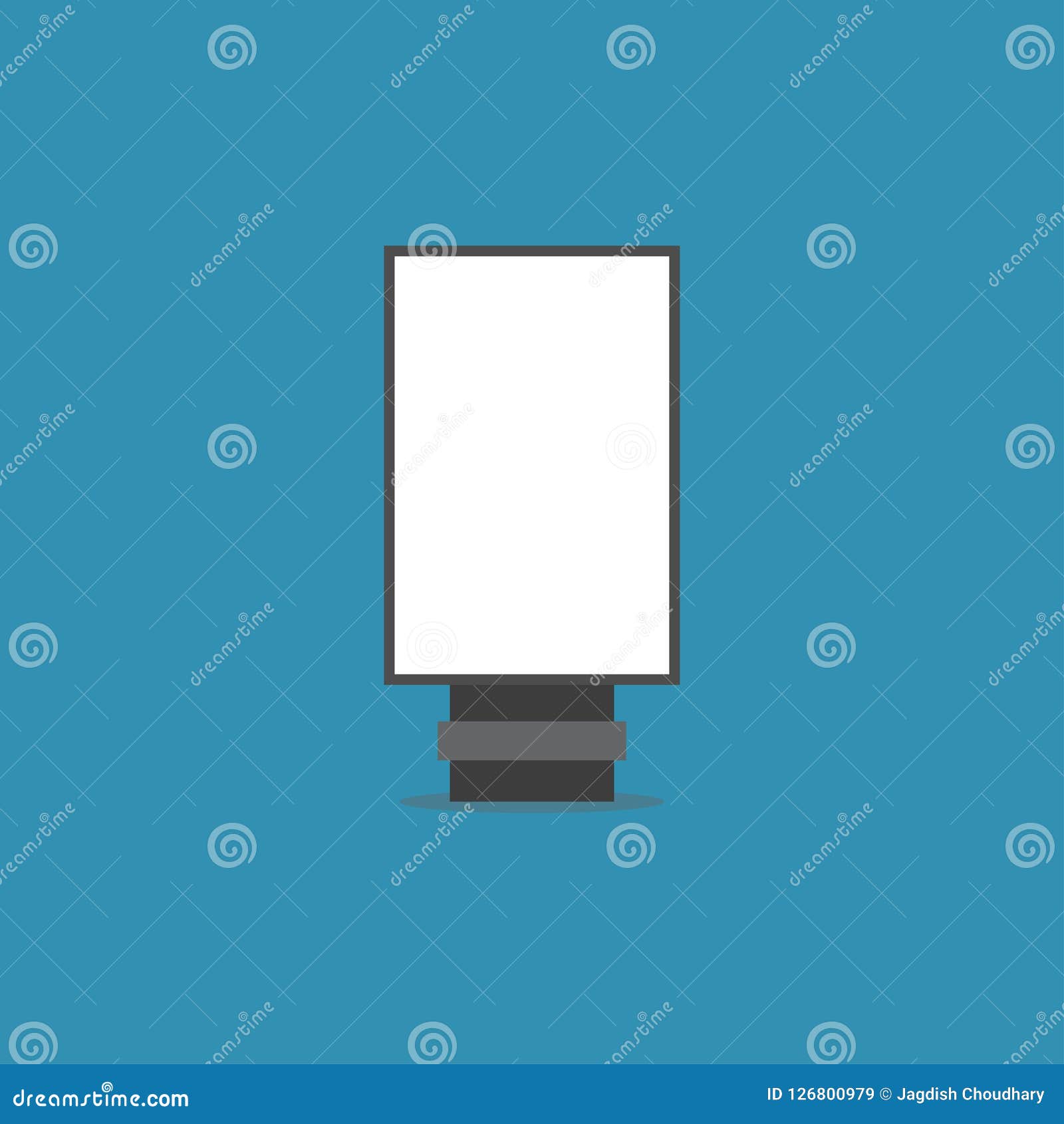 Vector Illustration of Highway Banner for Advertisement. Advertisement ...