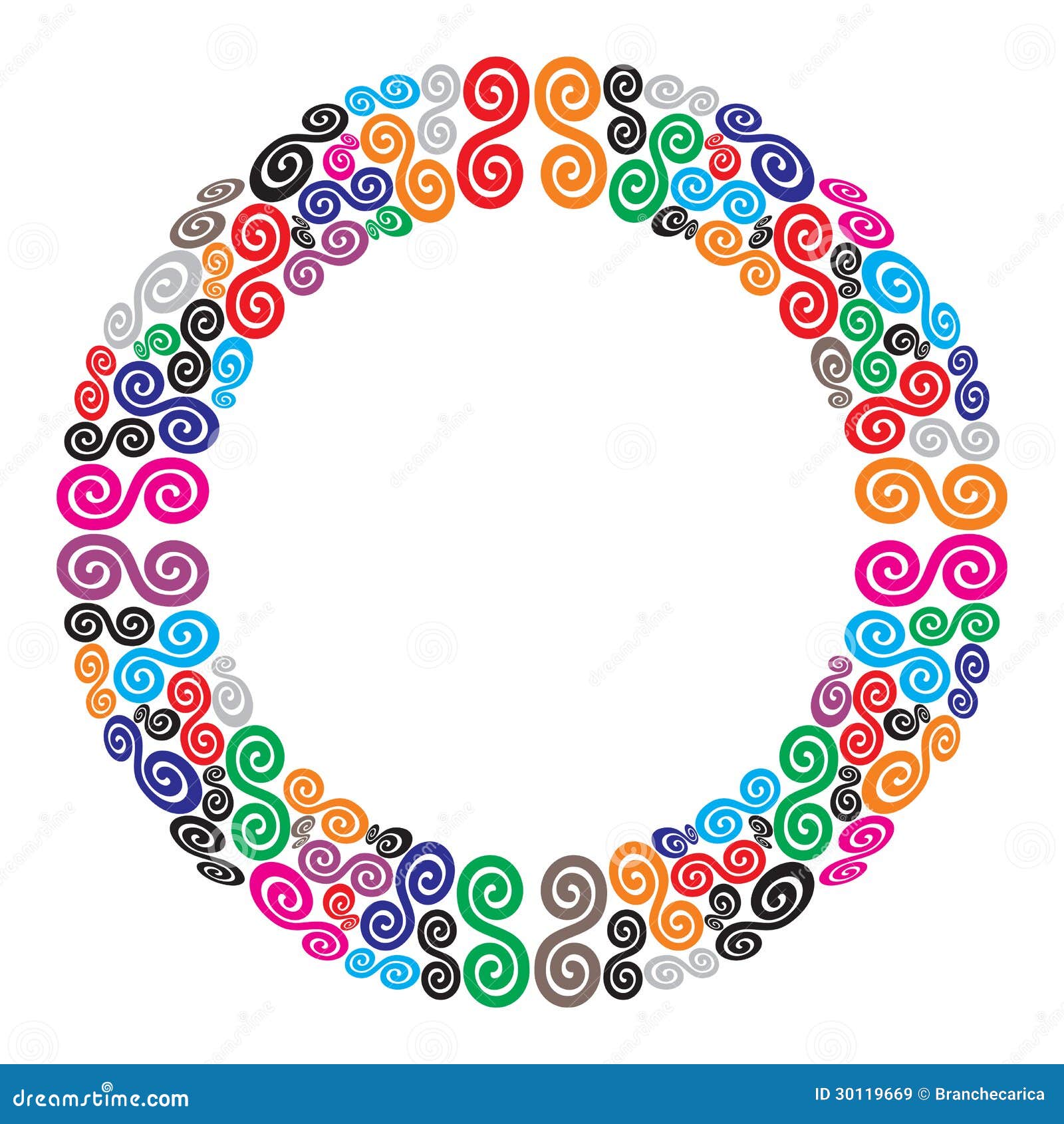 Hippie photo frame stock vector. Illustration of nature - 30119669