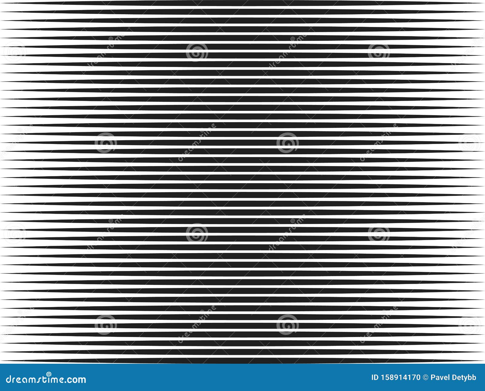 Horizontal Lines, Linear Halftone. Pattern with Horizontal Stripes ...