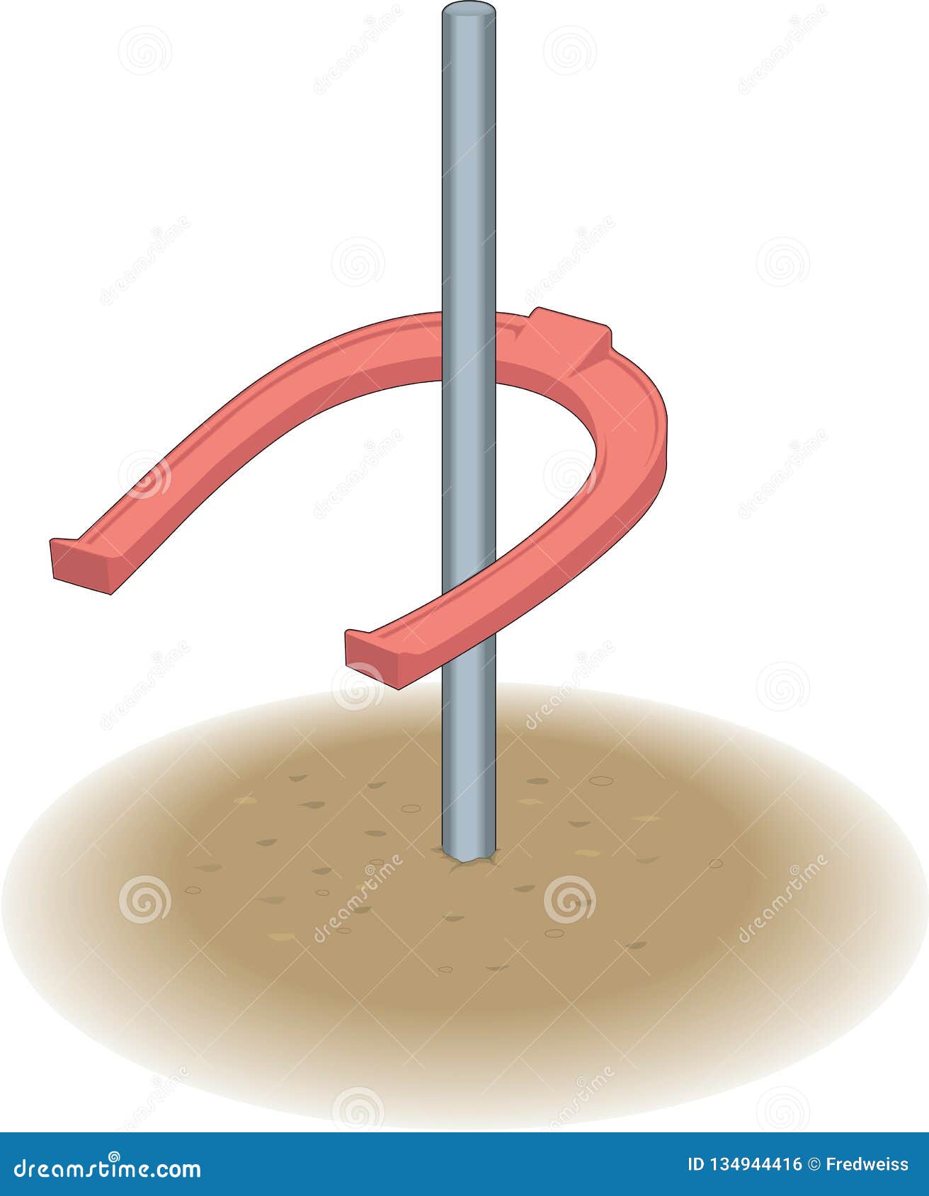 Horseshoes Vector Illustration Stock Vector - Illustration of vector ...