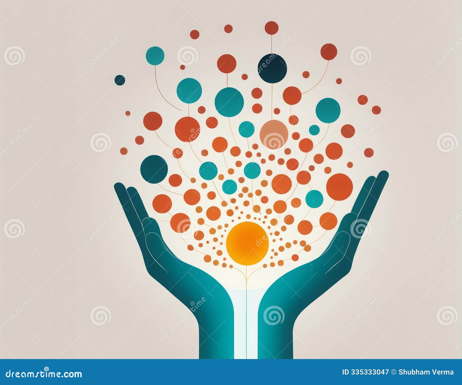 Vector Illustration of Human Hand Vector Illustration of Human Hand ...