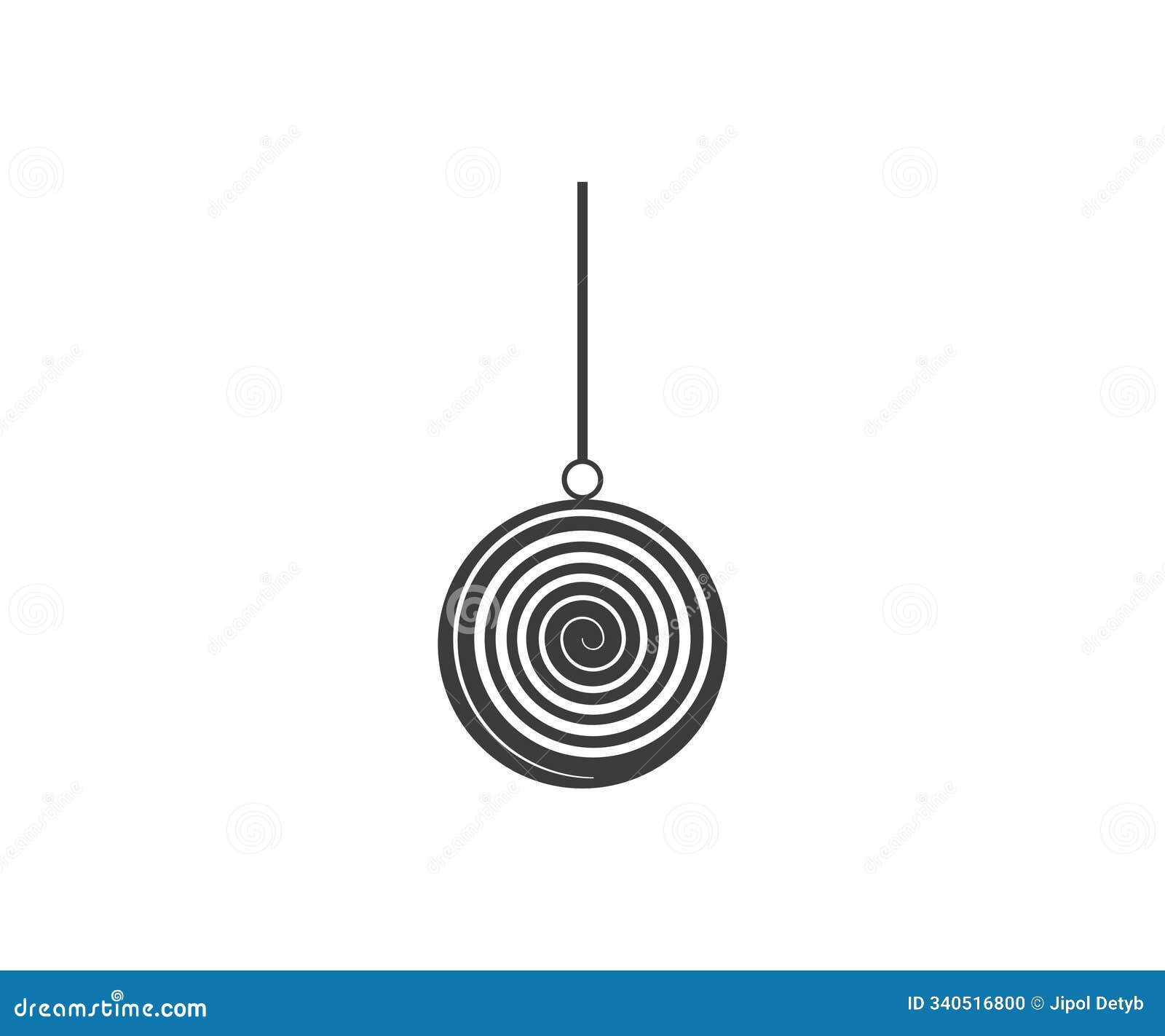 Hypnosis, Spiral Icon. Vector Illustration. Stock Illustration ...