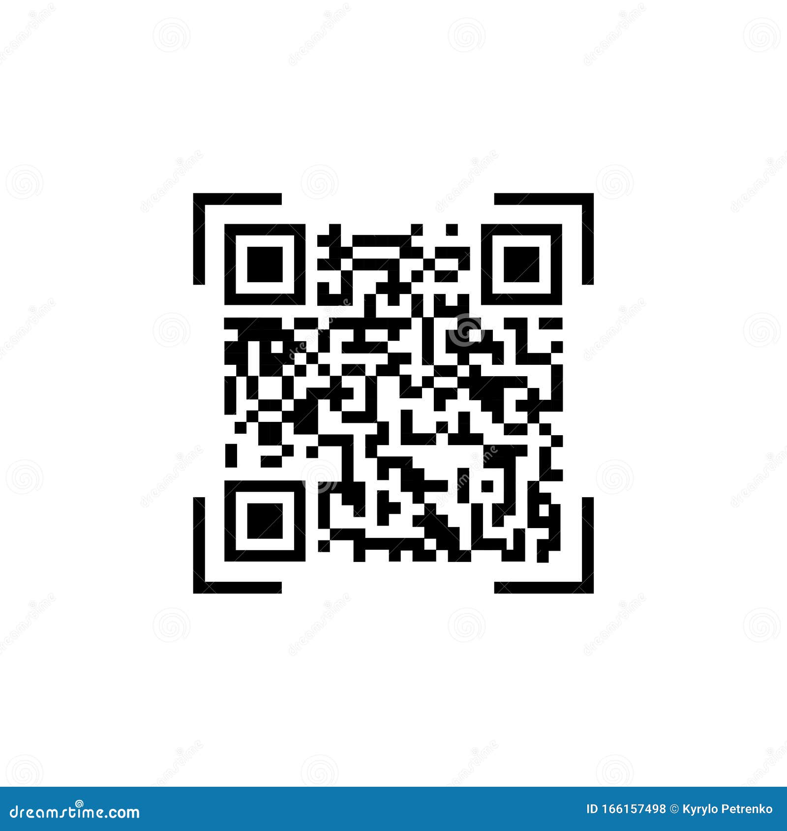 Vector Illustration Icon Mobile Phone Qr Code Stock Vector ...