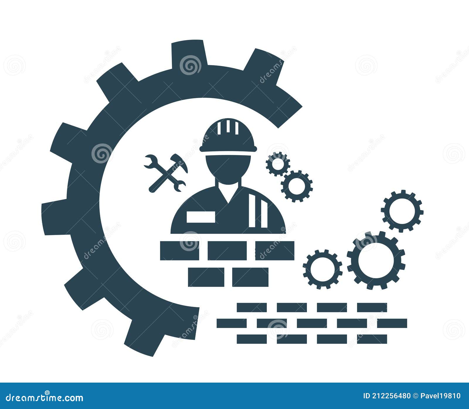 Vector Illustration Icon for Repair, Installation and Maintenance and ...