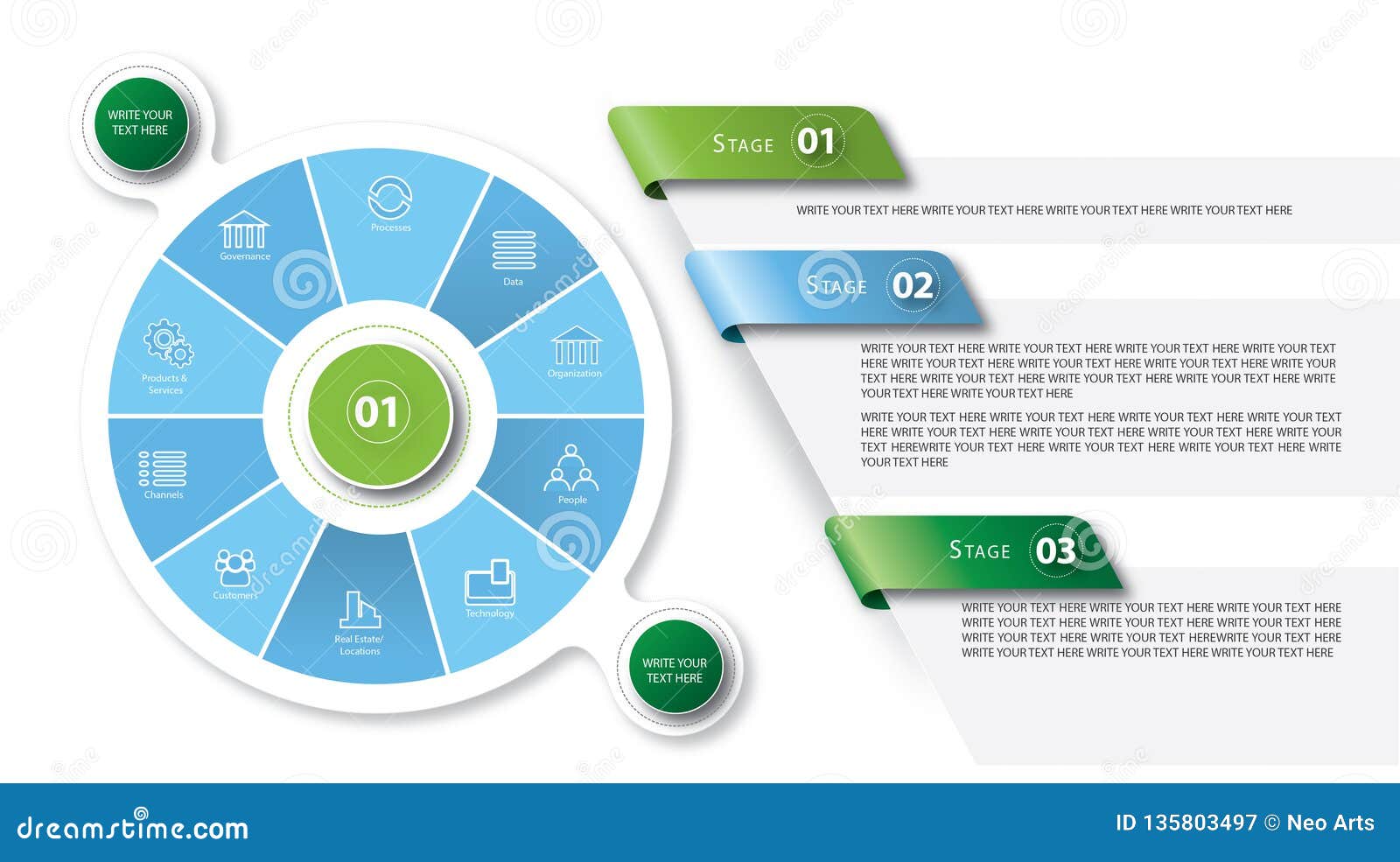 Vector Illustration of Infographic Stock Illustration - Illustration of ...