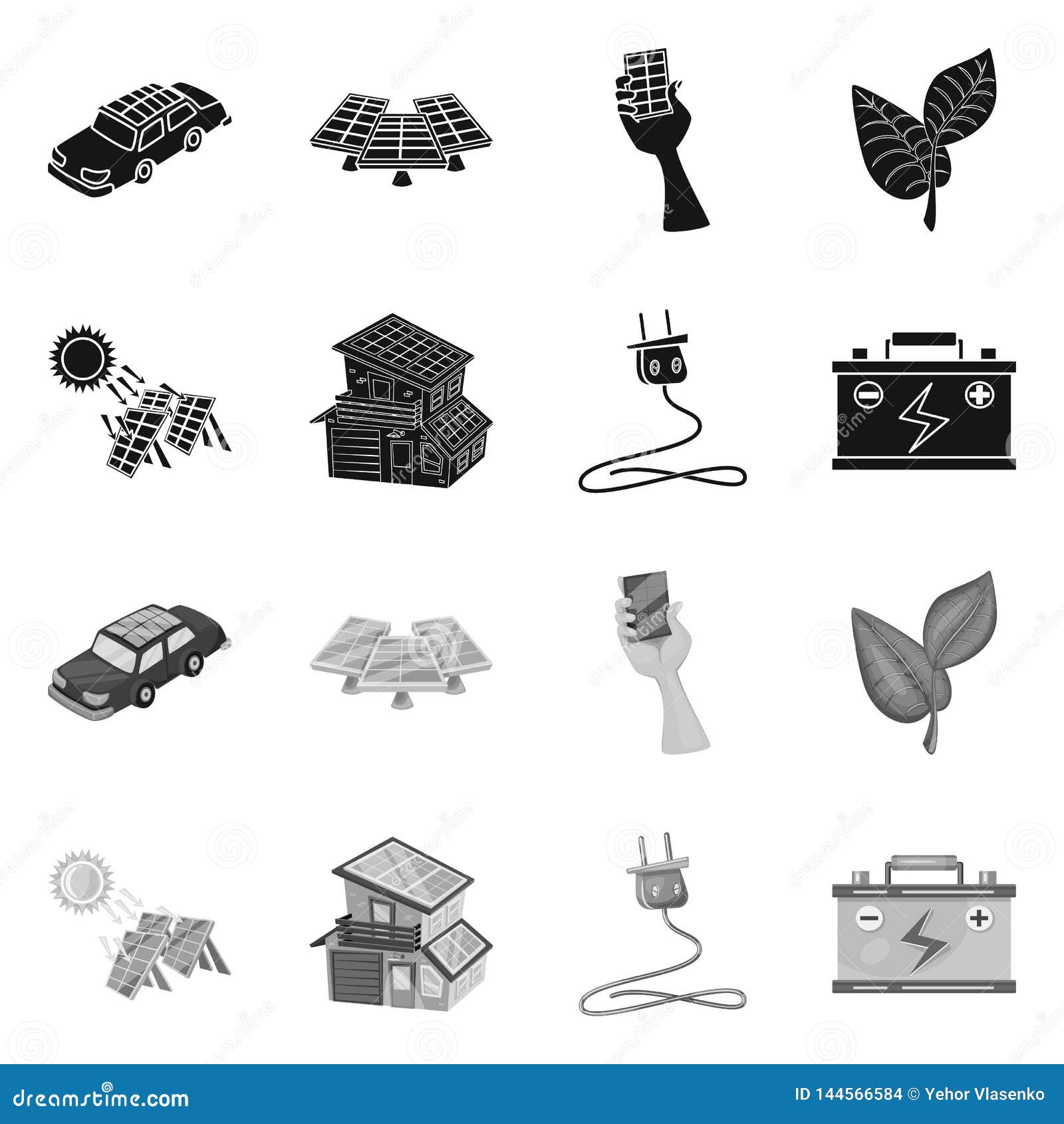 Vector Illustration of Innovation and Technology Icon. Collection of ...