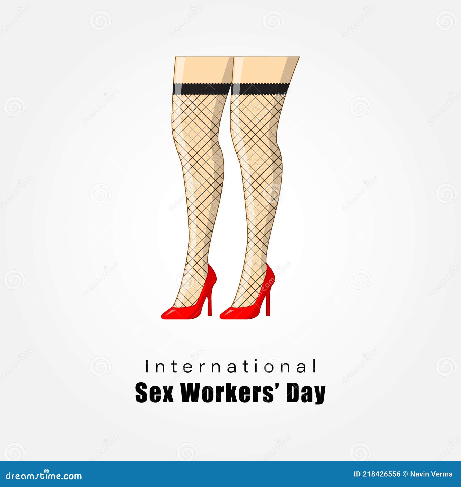 Vector Illustration For International Sex Workers’ Day Stock Vector