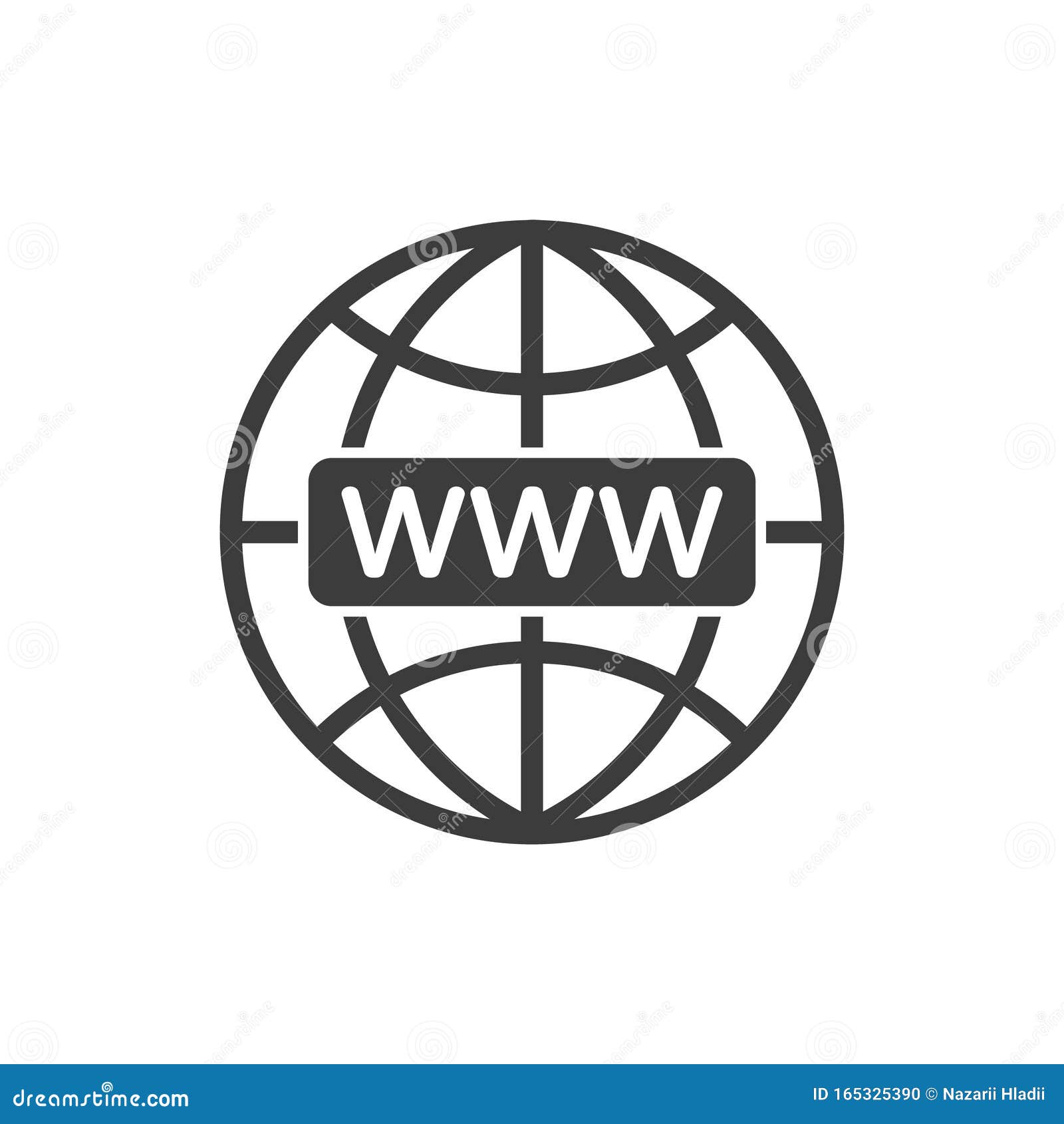 Vector Illustration of Internet Icon Design. Globe. Stock Vector ...