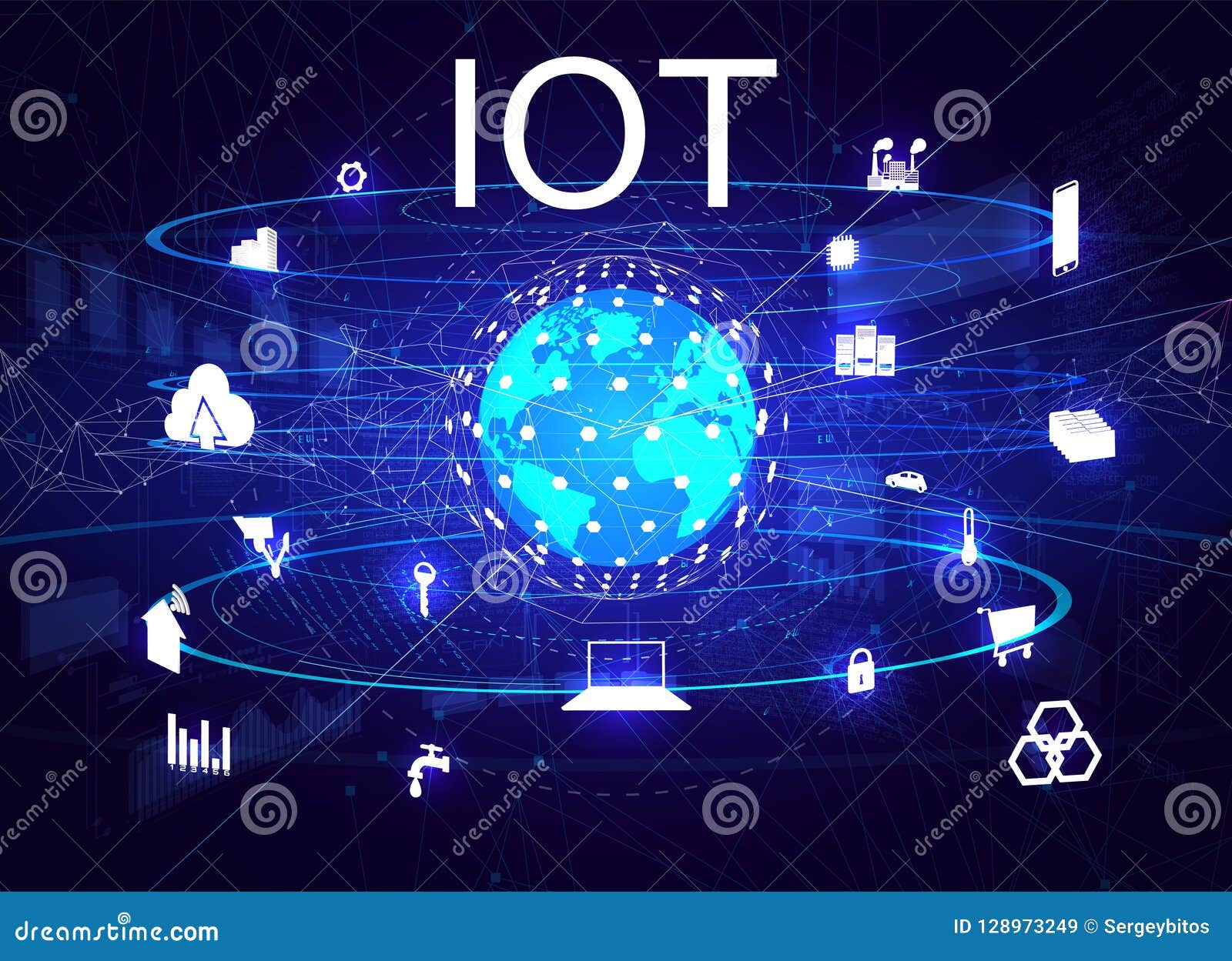 Vector illustration IOT stock vector. Illustration of control - 128973249 Vector illustration IOT stock vector. Illustration of control - 128973249