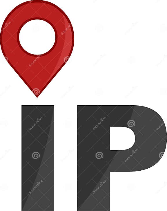 Vector Illustration Ip Icon Connect Stock Illustration - Illustration ...