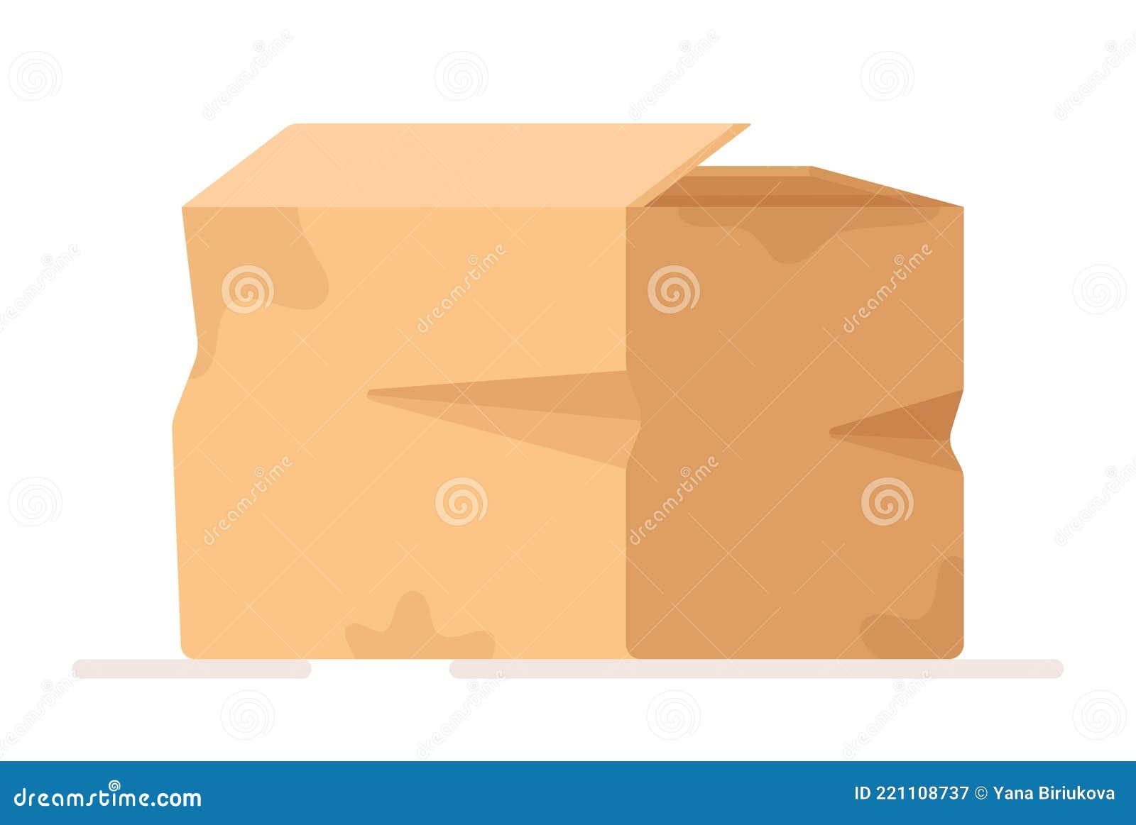 Isolated Crumpled Or Scrunched Paper Ball. Cartoon Vector ...