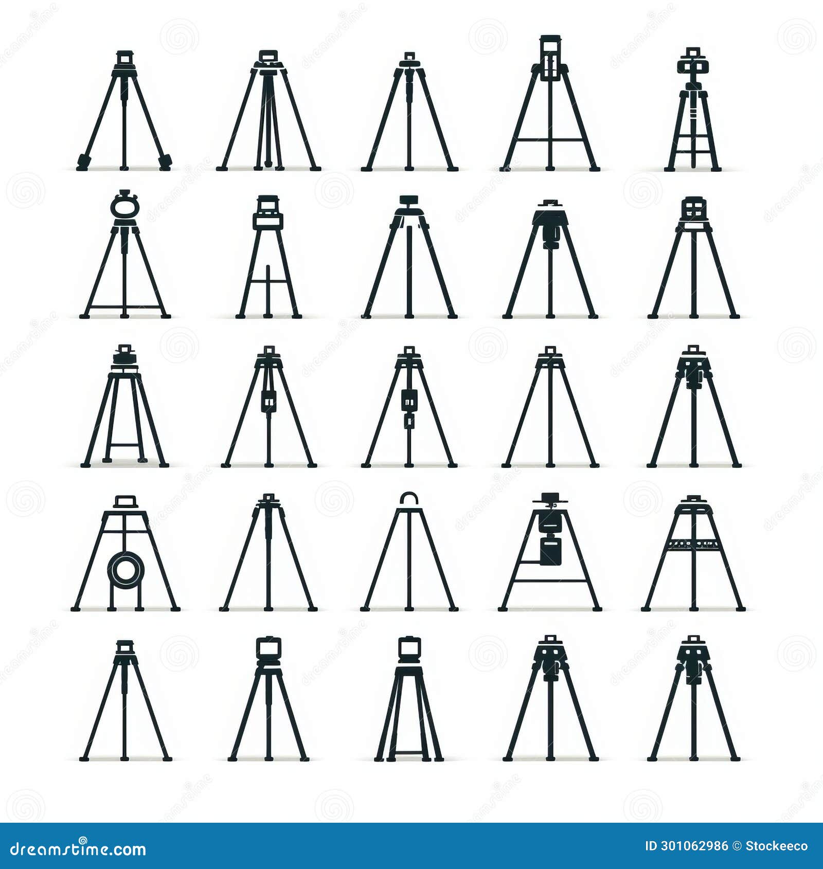 Minimalist Line Drawings: a Collection of Unique Tripods and ...