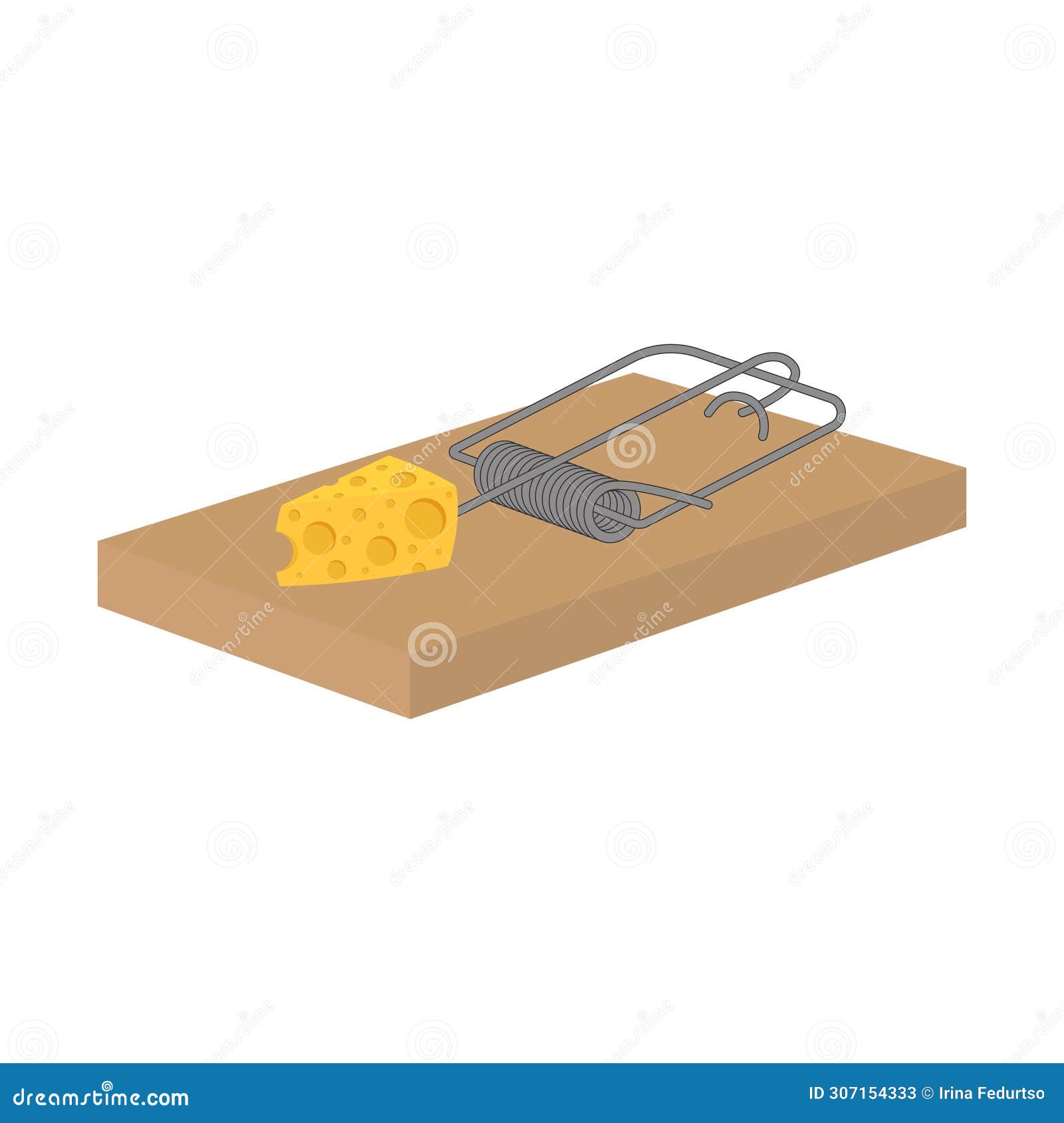 Vector Illustration. Isolated Mouse Trap Symbol Object. Stock Vector ...